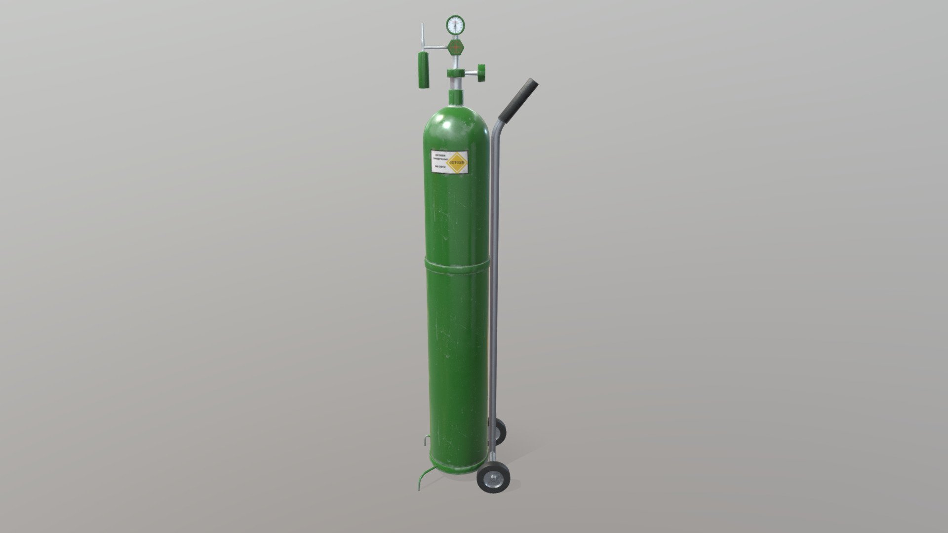 Oxygen Tank Cylinder - Buy Royalty Free 3D model by anderlon.cgi [a2d8d02] - Sketchfab Store