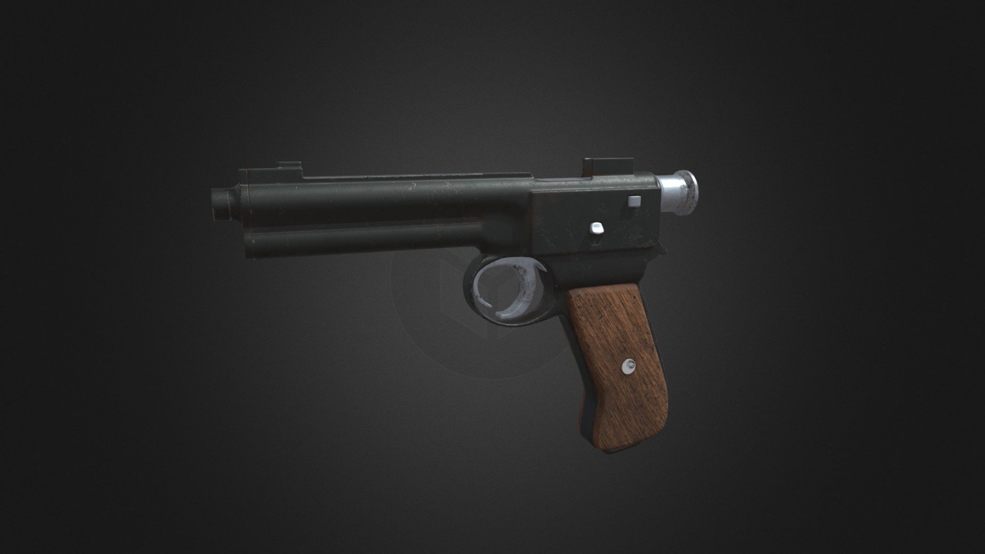 Steyr-Roth M1907 smoothed - 3D model by shabloimps [a2da89b] - Sketchfab