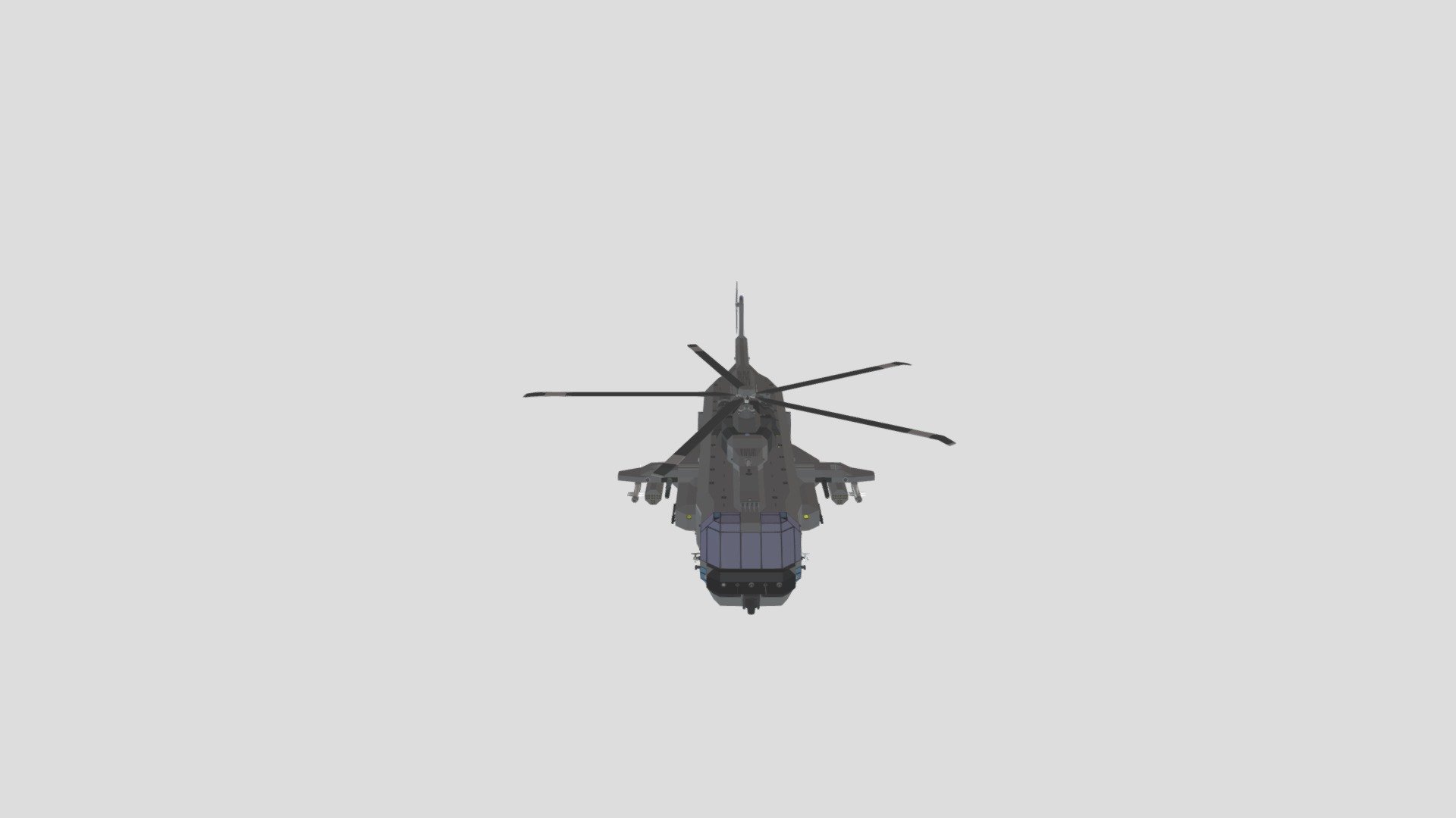 Leopard 3 Attack Helicopter - 3D model by wabble234 [a2dab59] - Sketchfab