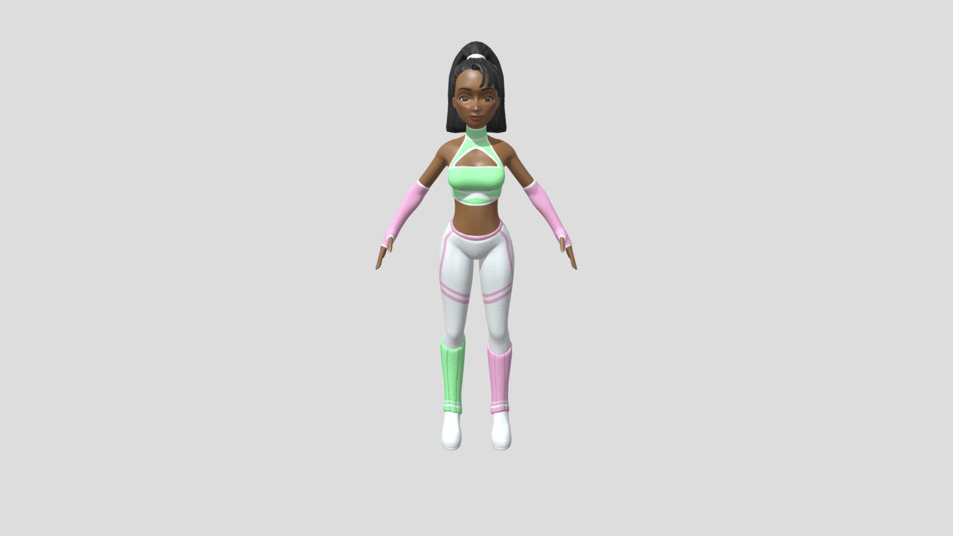 Amaya Johnson - 3D model by sereniak [a2db450] - Sketchfab