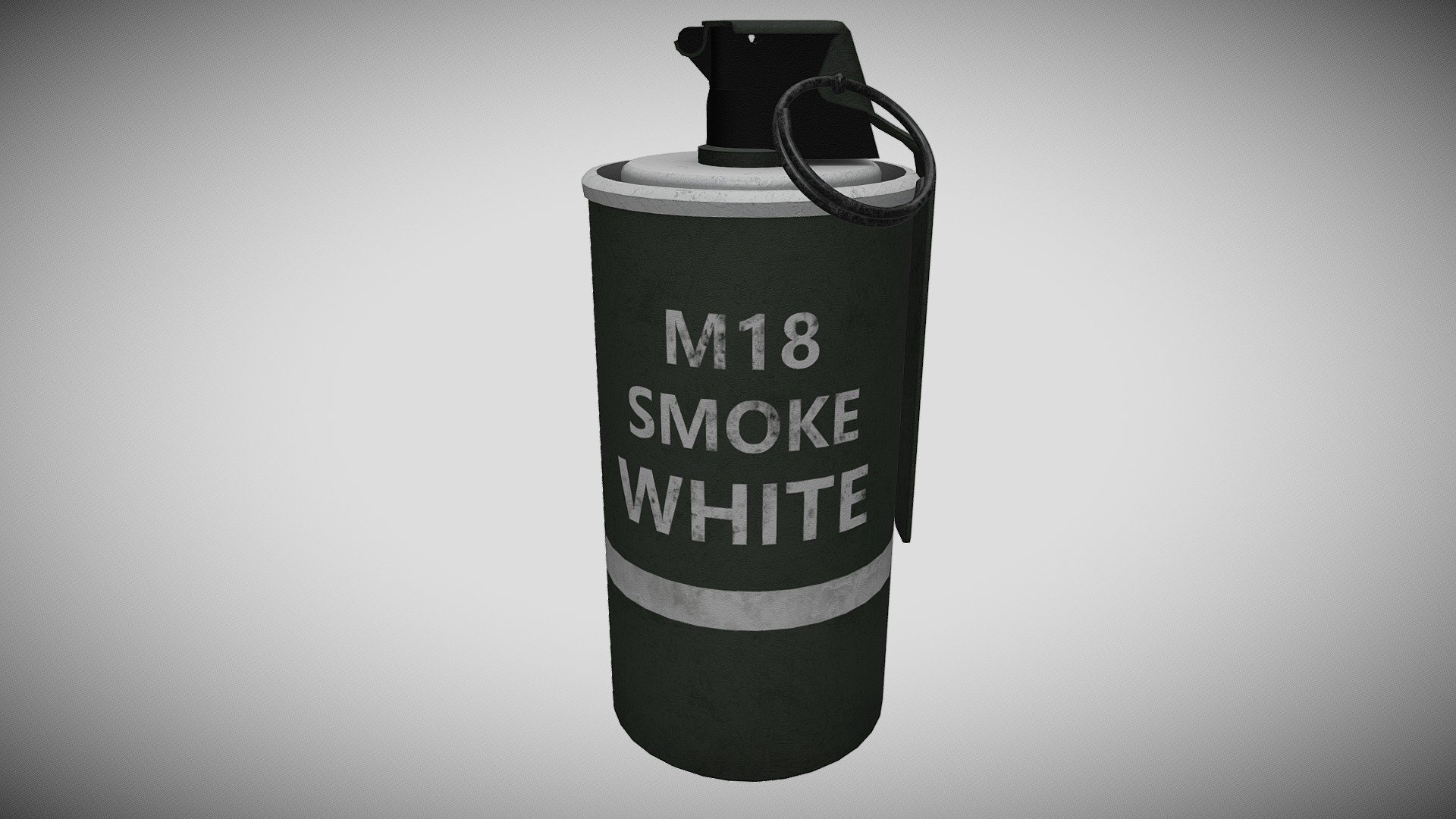 Smoke Grenade M18 - Download Free 3D model by TheSolomon ...