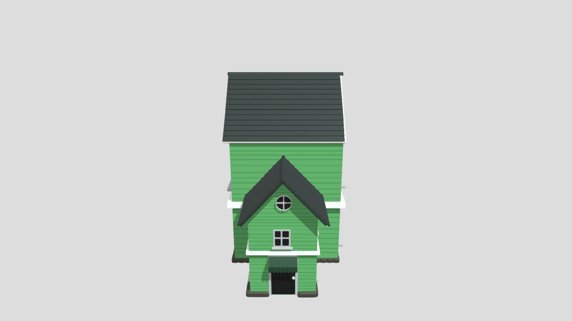 simple house - 3D model by donrana372 [a2dd79c] - Sketchfab