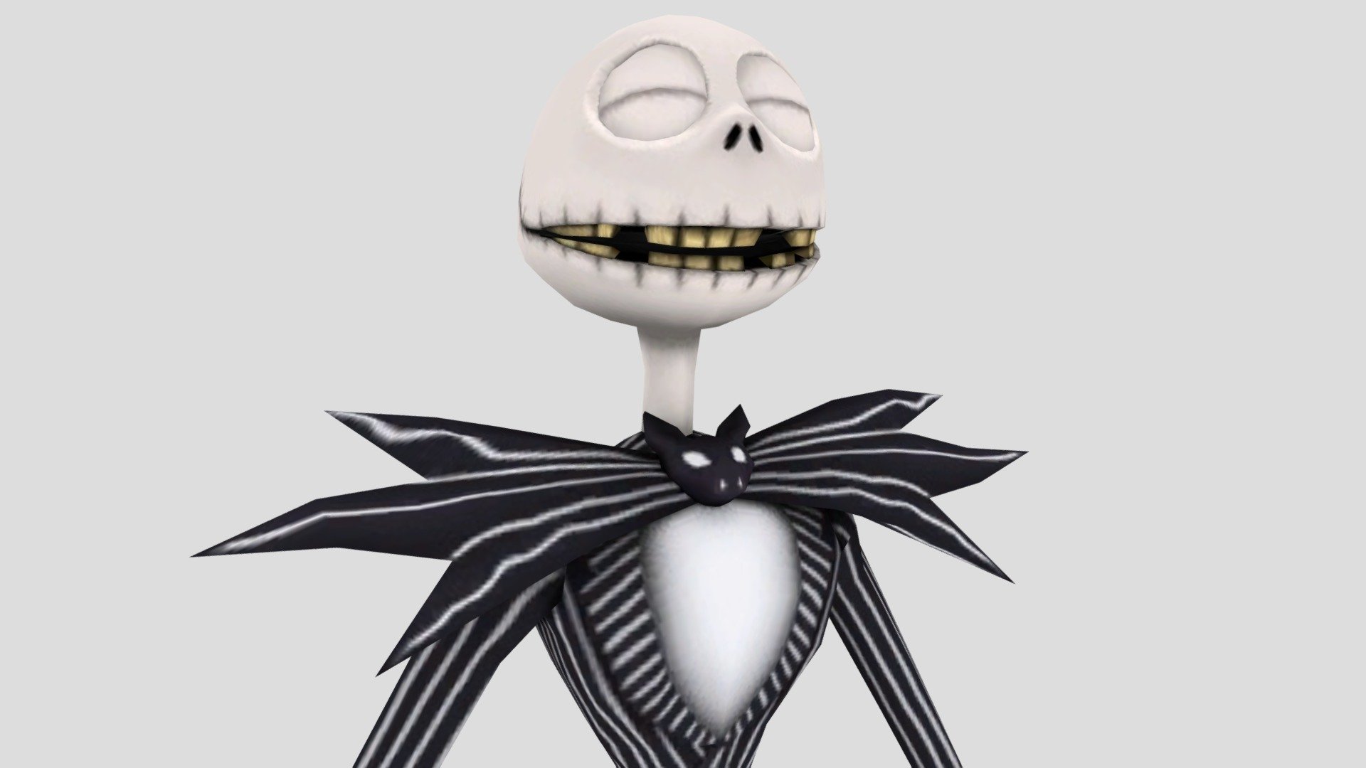 Jack Skellington - Download Free 3D model by ThisIsntAPerson [a2dd96d ...