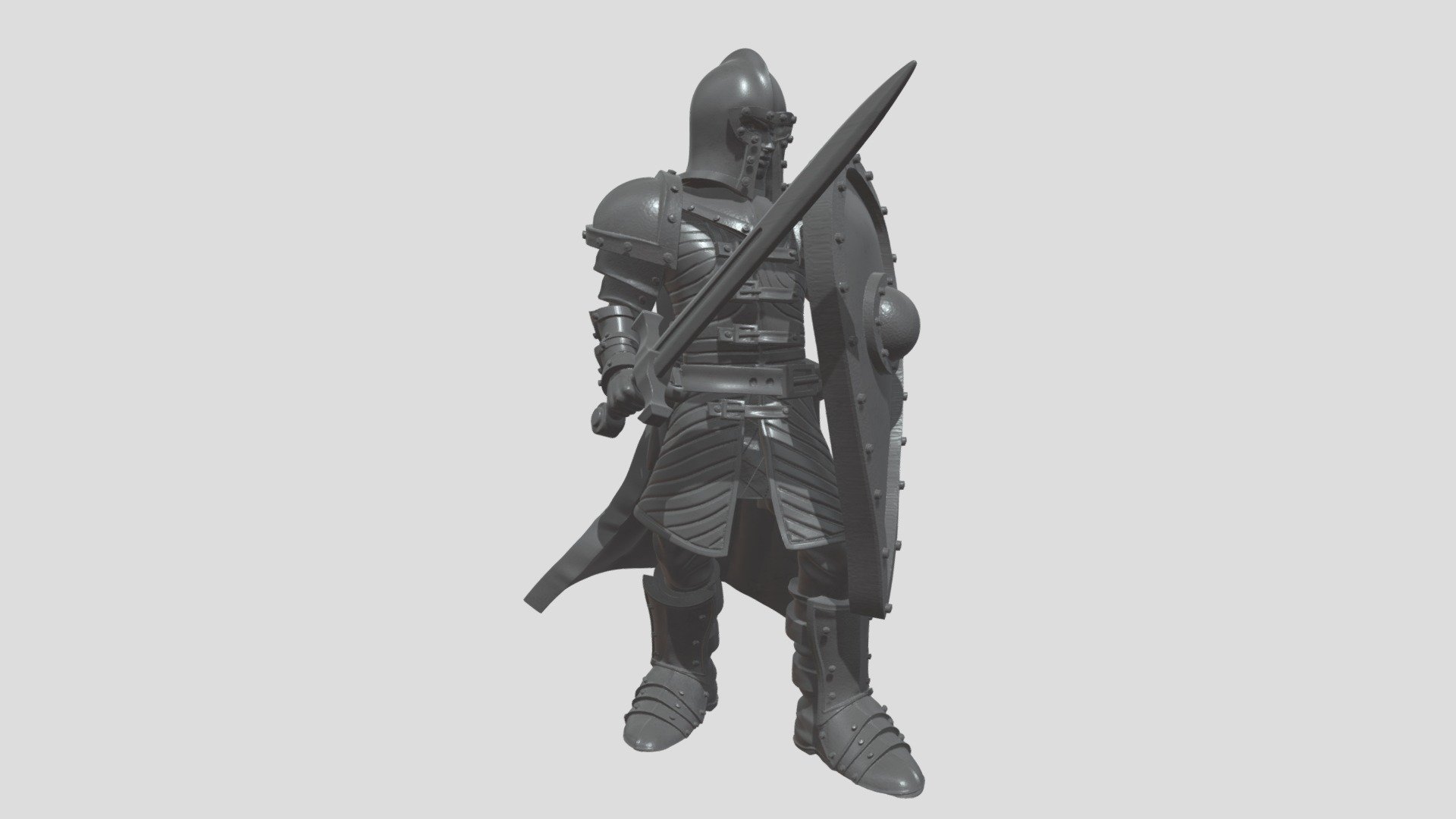 Guard - Sword - Guarding - 3D model by McNacMedia [a2e101b] - Sketchfab