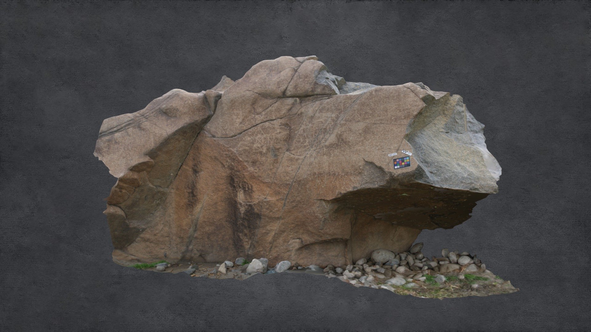 Rock Carving at Hodar Gah (Rock HD1-015) - 3D model by cvlablums ...