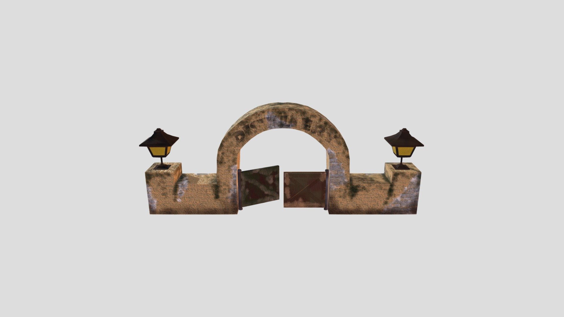 Main Gate Textured - Download Free 3D model by richbaca2345 [a2e72dc ...