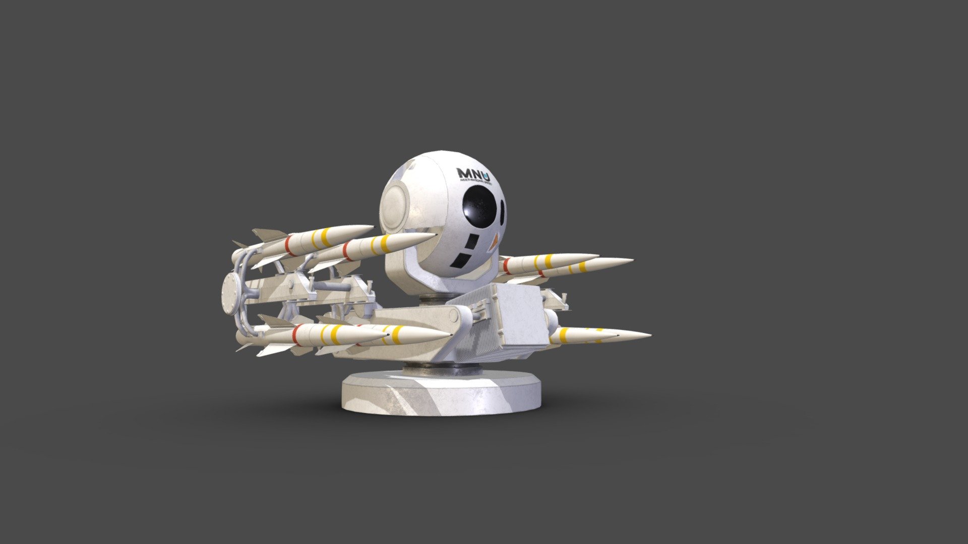 Rpiaer Missile System - 3D model by Viktor (@vg3dart) [a2e86ed] - Sketchfab