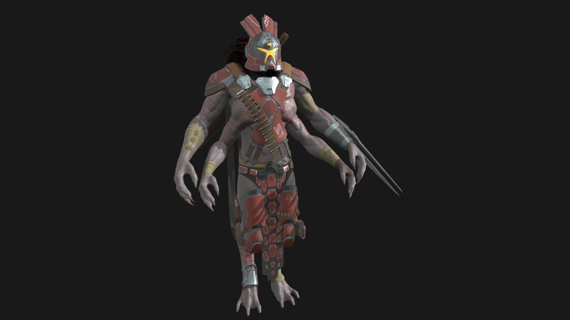 Defector-Vandal - 3D model by Jacob Roach (@jacobroach296) [a2e9b3e ...
