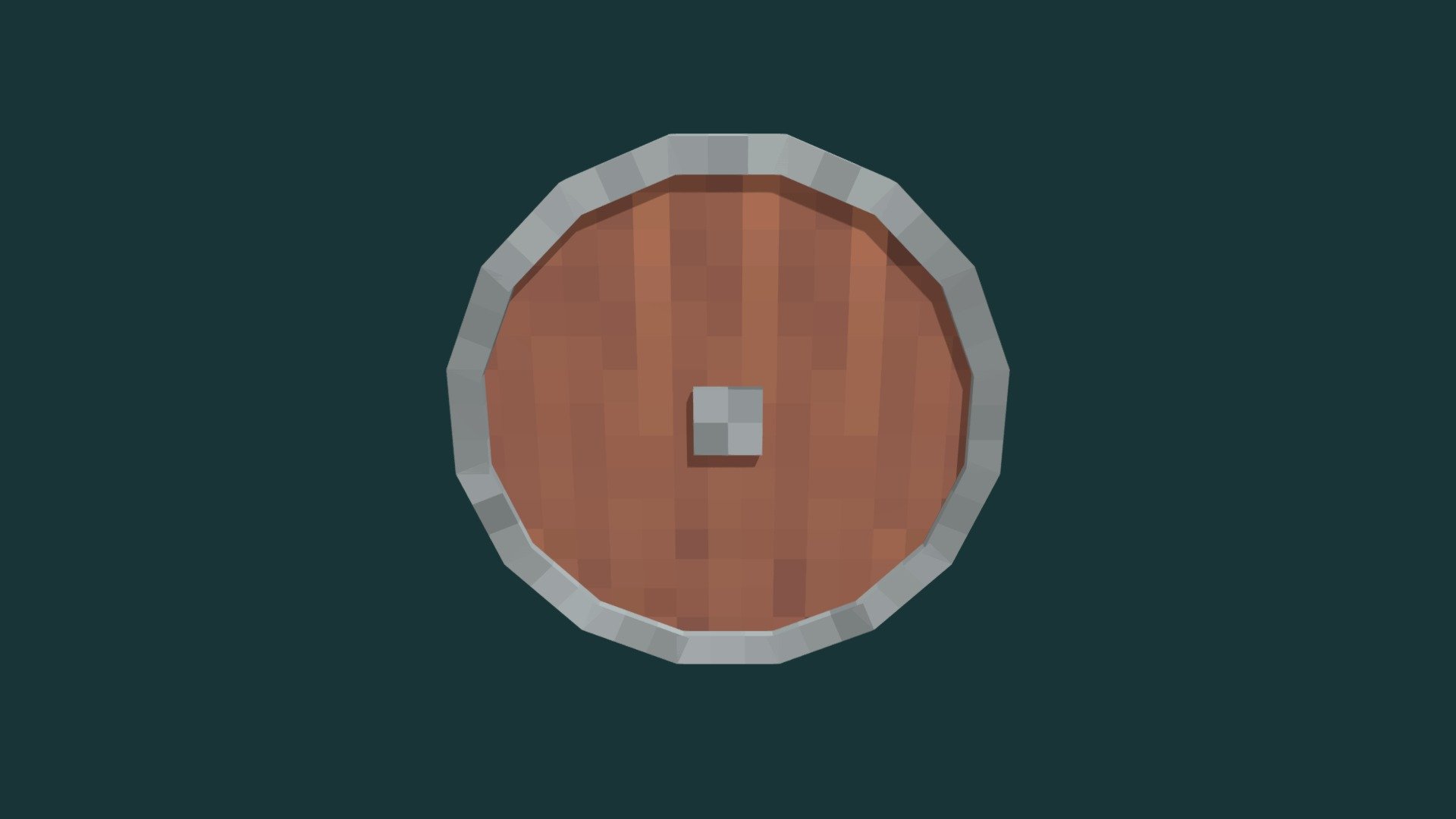 Blockbench viking shield - 3D model by SomberFob [a2e9c57] - Sketchfab