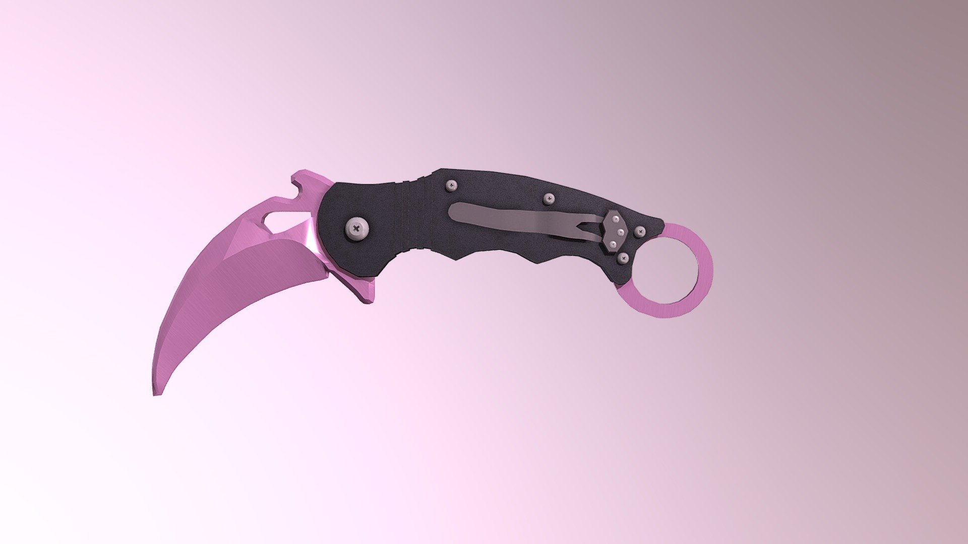 Realistic Karambit - 3D model by Michael Sebastian (@michaelsebastian ...