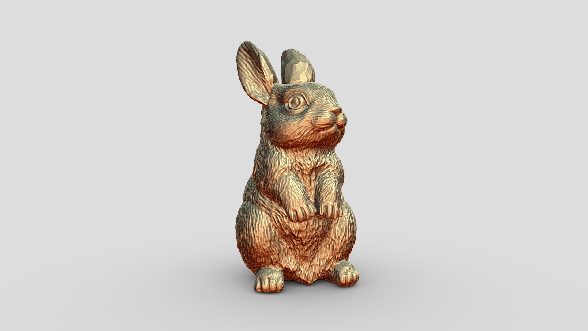 Rabbit - 3D model by Diana Liu (@Diana123456) [a2edaf9] - Sketchfab