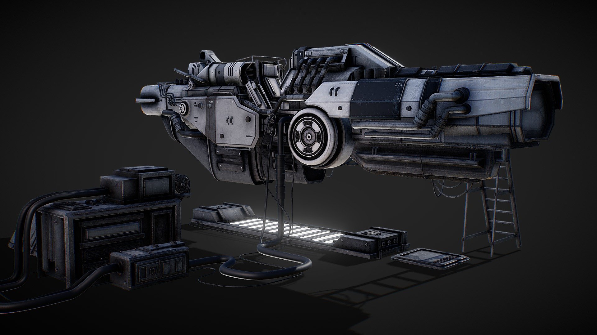 Barracuda - 3D model by Vincent (@vboichut) [a2ef136] - Sketchfab