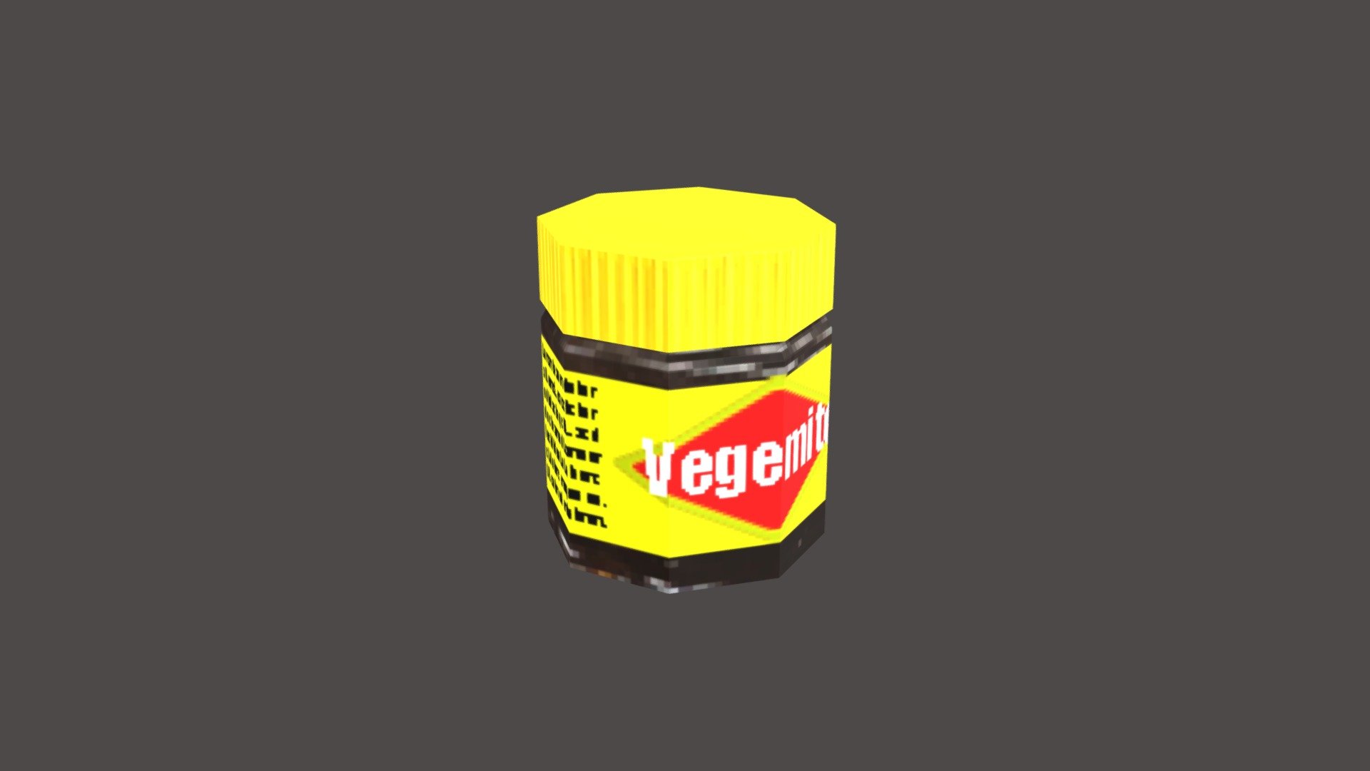 Vegemite - 3D model by haiderali360 [a2ef6a2] - Sketchfab