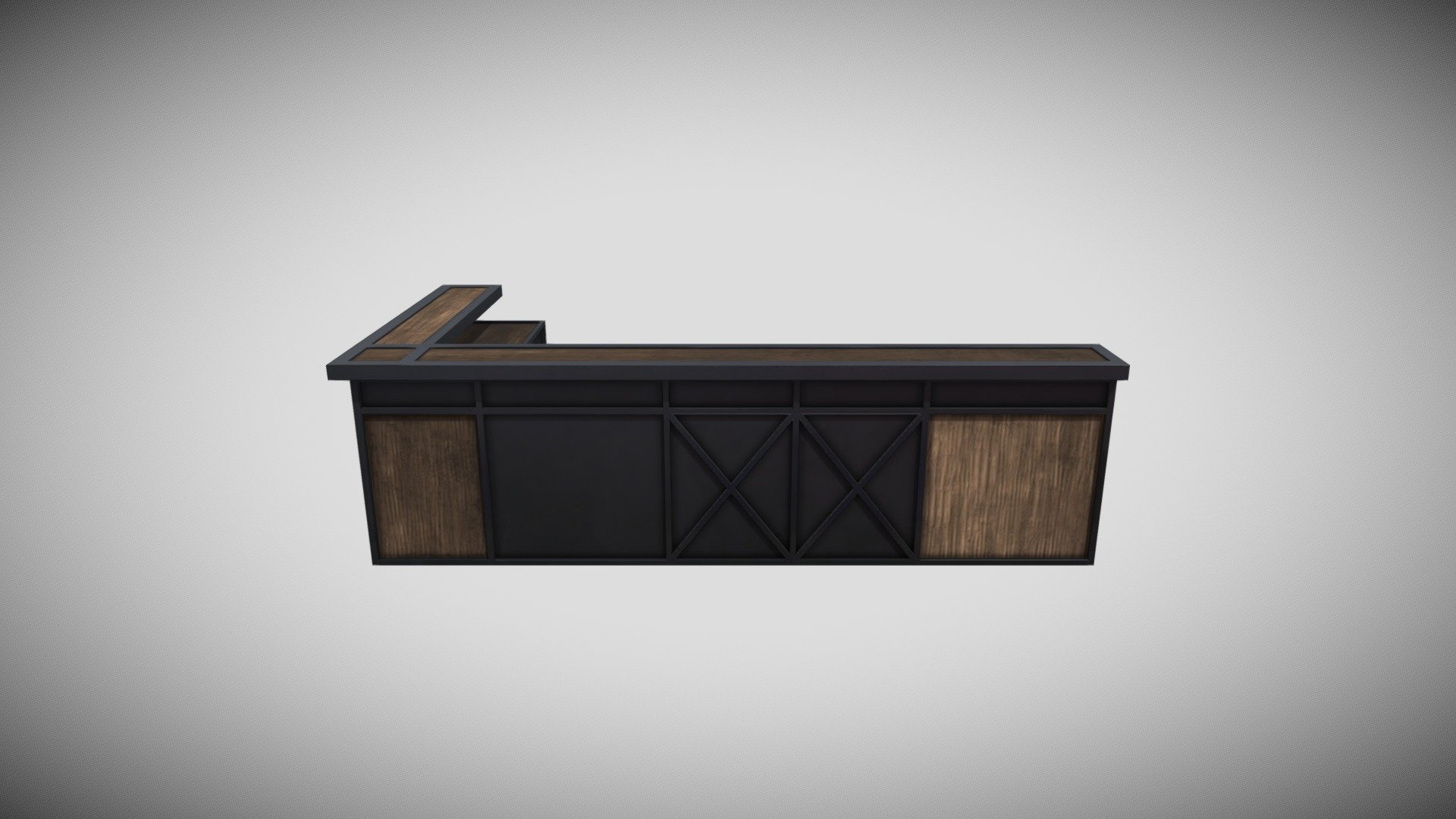 Industrial counter for games or scenes - 3D model by B3nD [a2ef800 ...