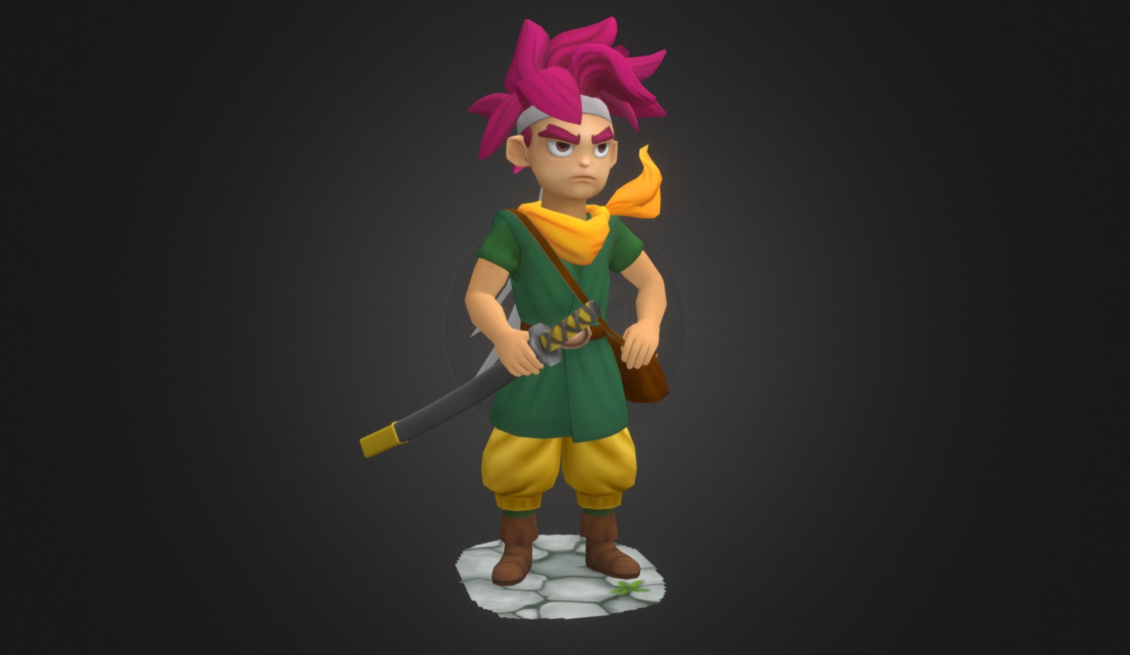 Swordsboy - 3D model by rafabreu [a2f032c] - Sketchfab