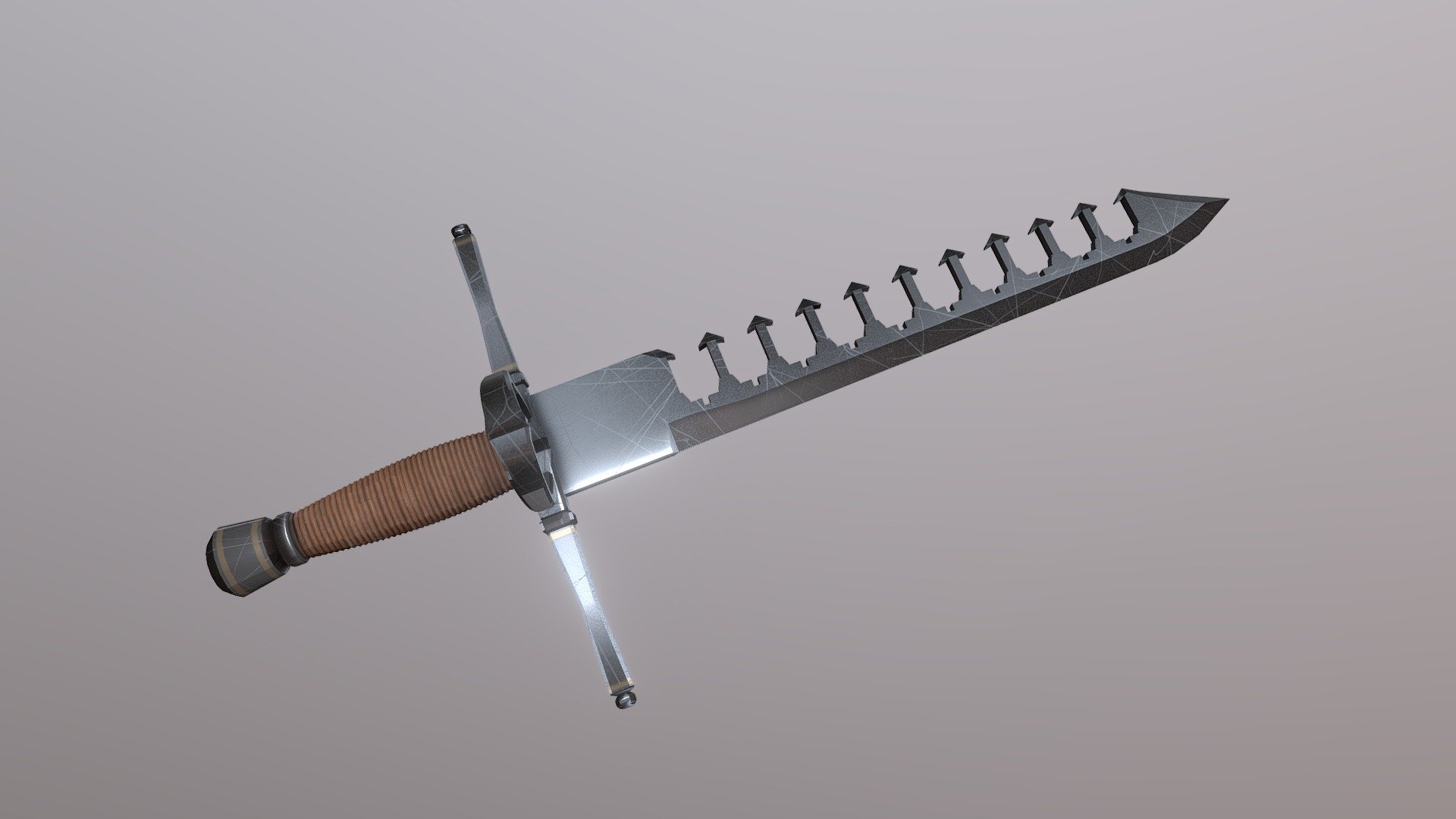 Sword Breaker - Download Free 3D model by Yudha Mfr (@yudhamfr ...