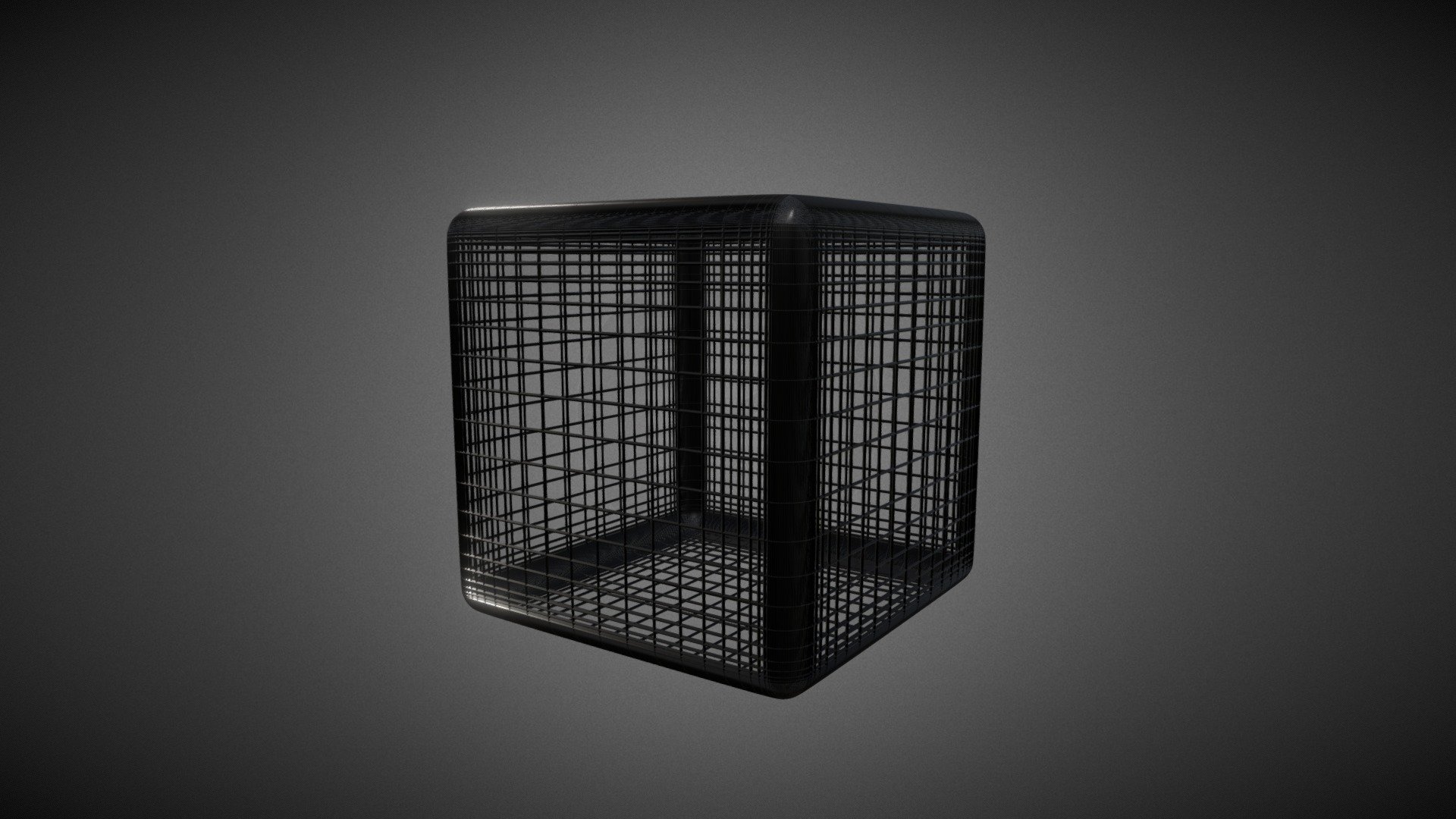 Box Cage - Download Free 3D model by Dominic Baker (@Domuk) [a2f1227 ...