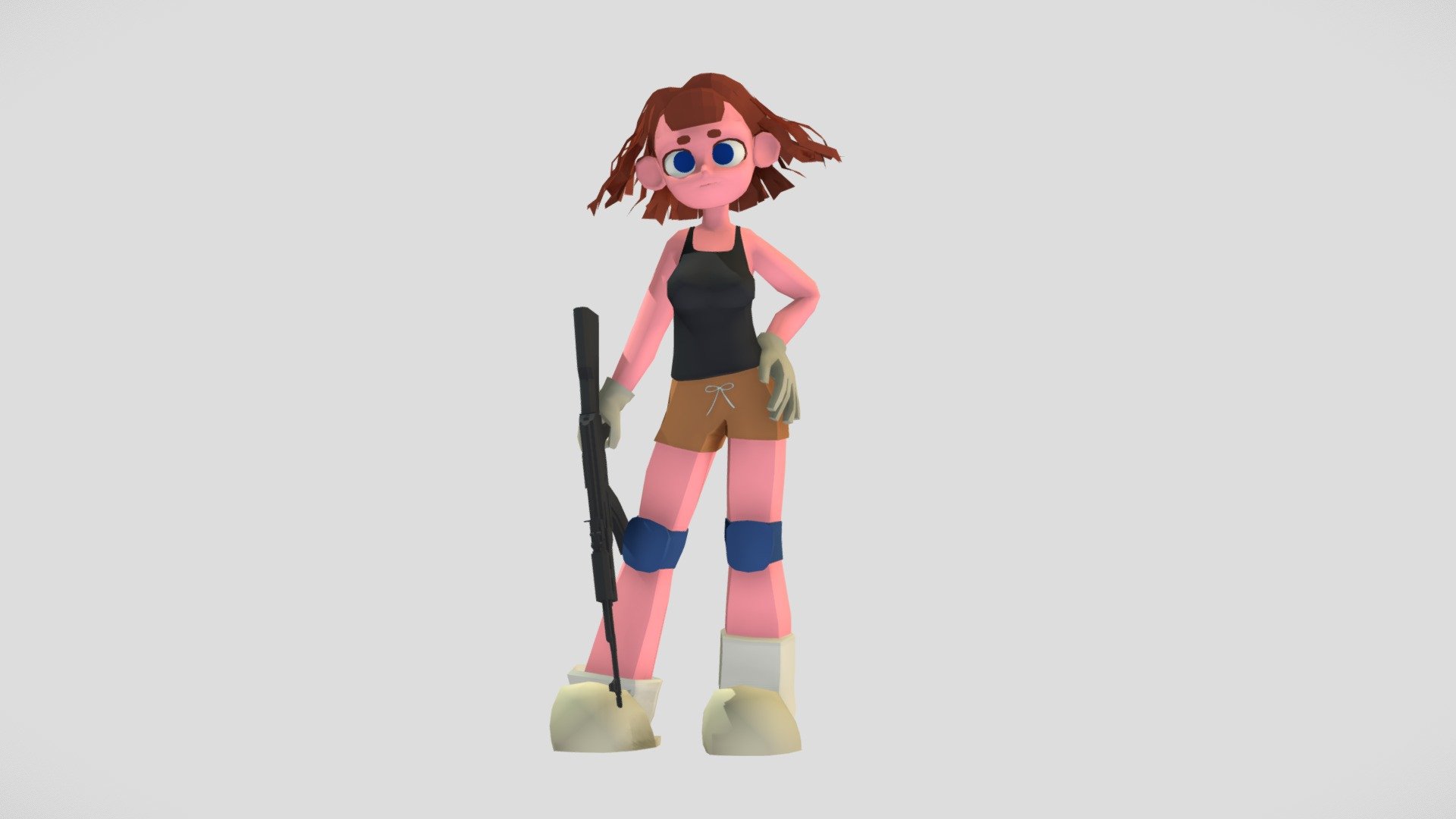 Girl_Idle - 3D model by june wu (@jennywu0716) [a2f191f] - Sketchfab