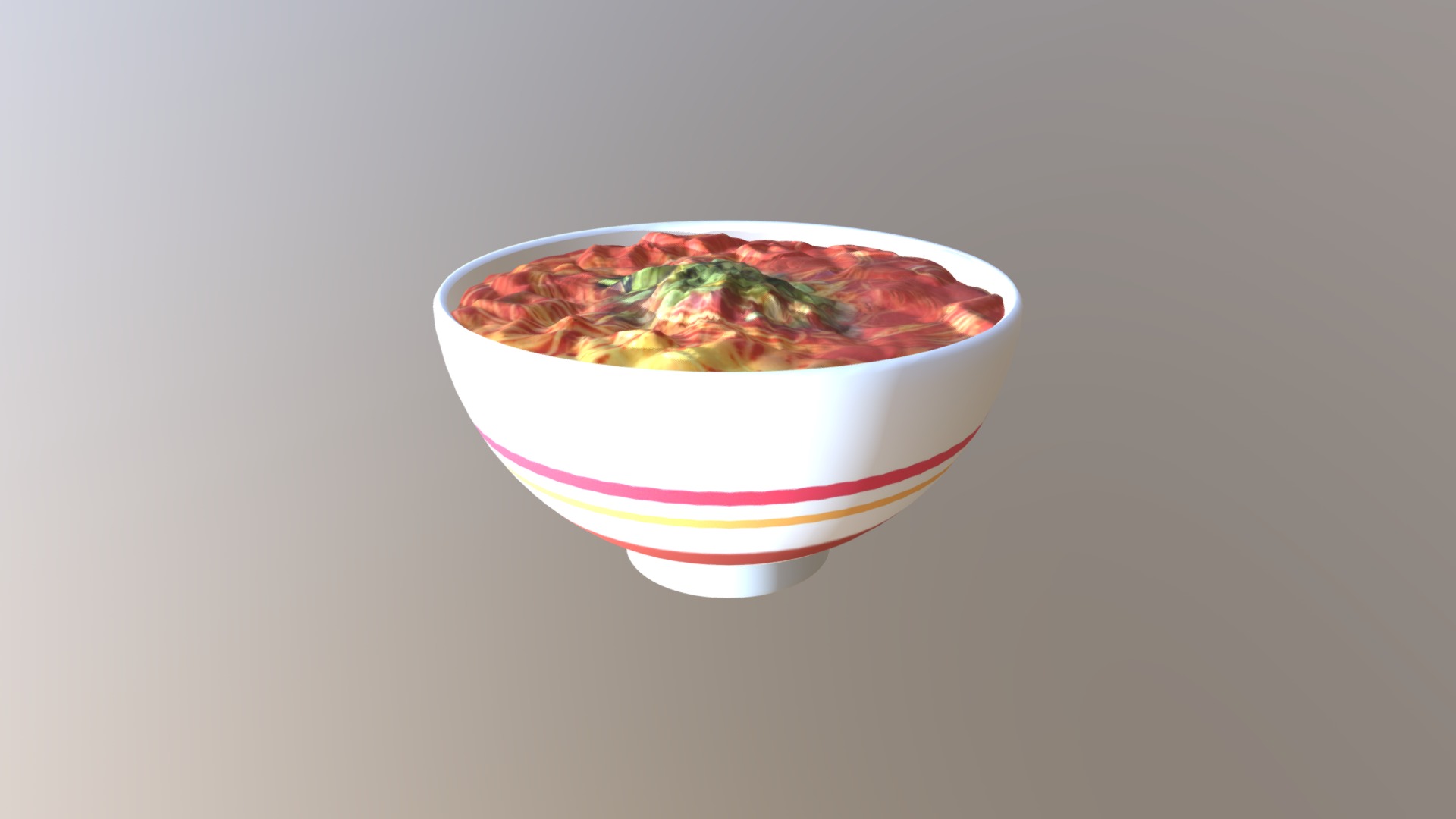 Soup Noodles - 3D model by Kerning (@guanlin) [a2f19c4] - Sketchfab