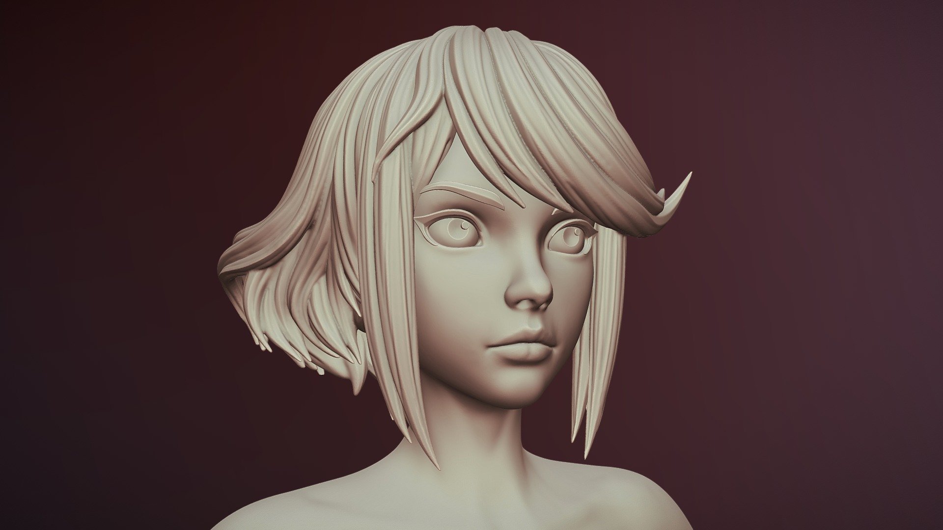 Hair 80 - Buy Royalty Free 3D model by Rumpelstiltskin ...