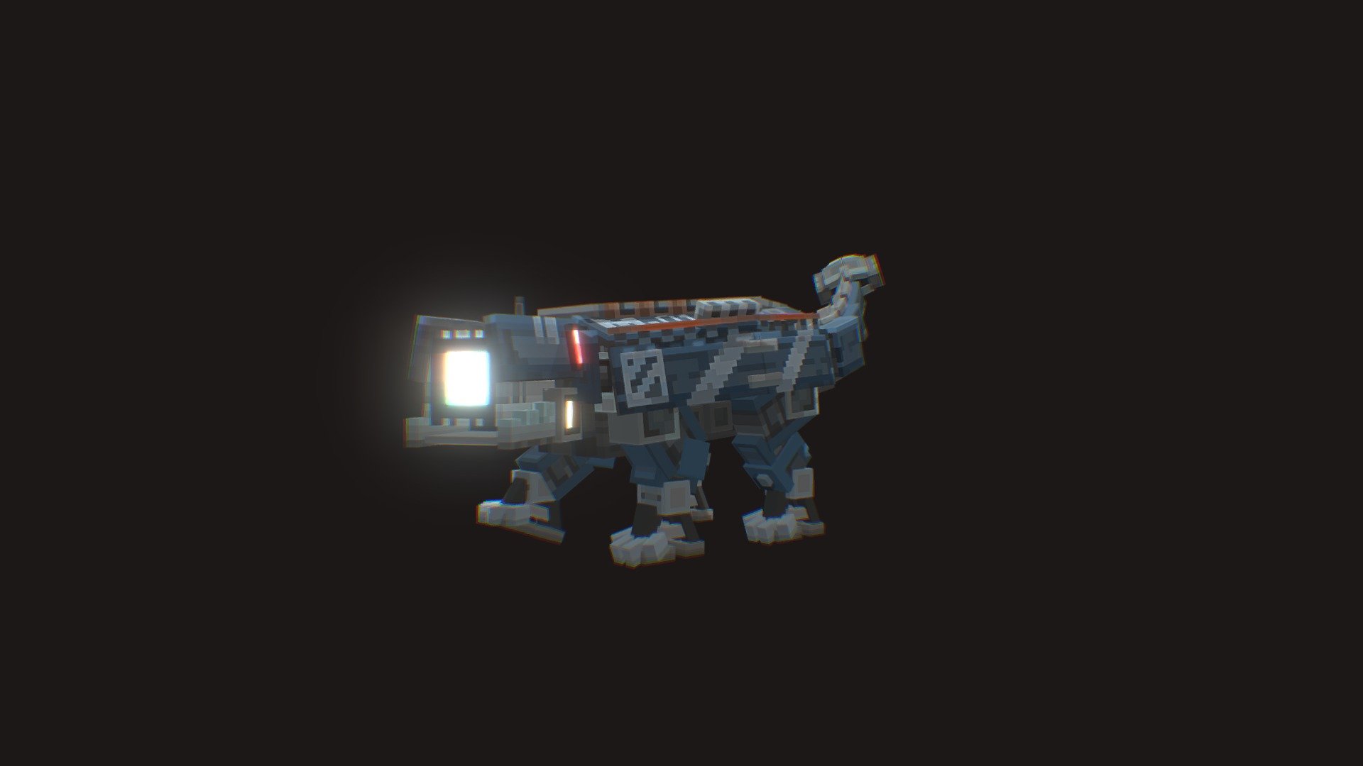 Ankylosaurus Sci-fi (M-01) - 3D model by TheGodMus [a2f3cbe] - Sketchfab