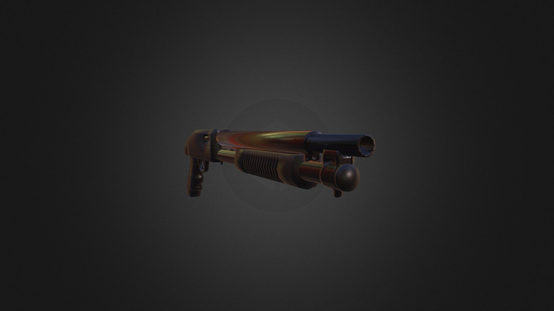 Lowpoly Shotgun - Short Shotgun - Download Free 3D model by ercandinsel ...