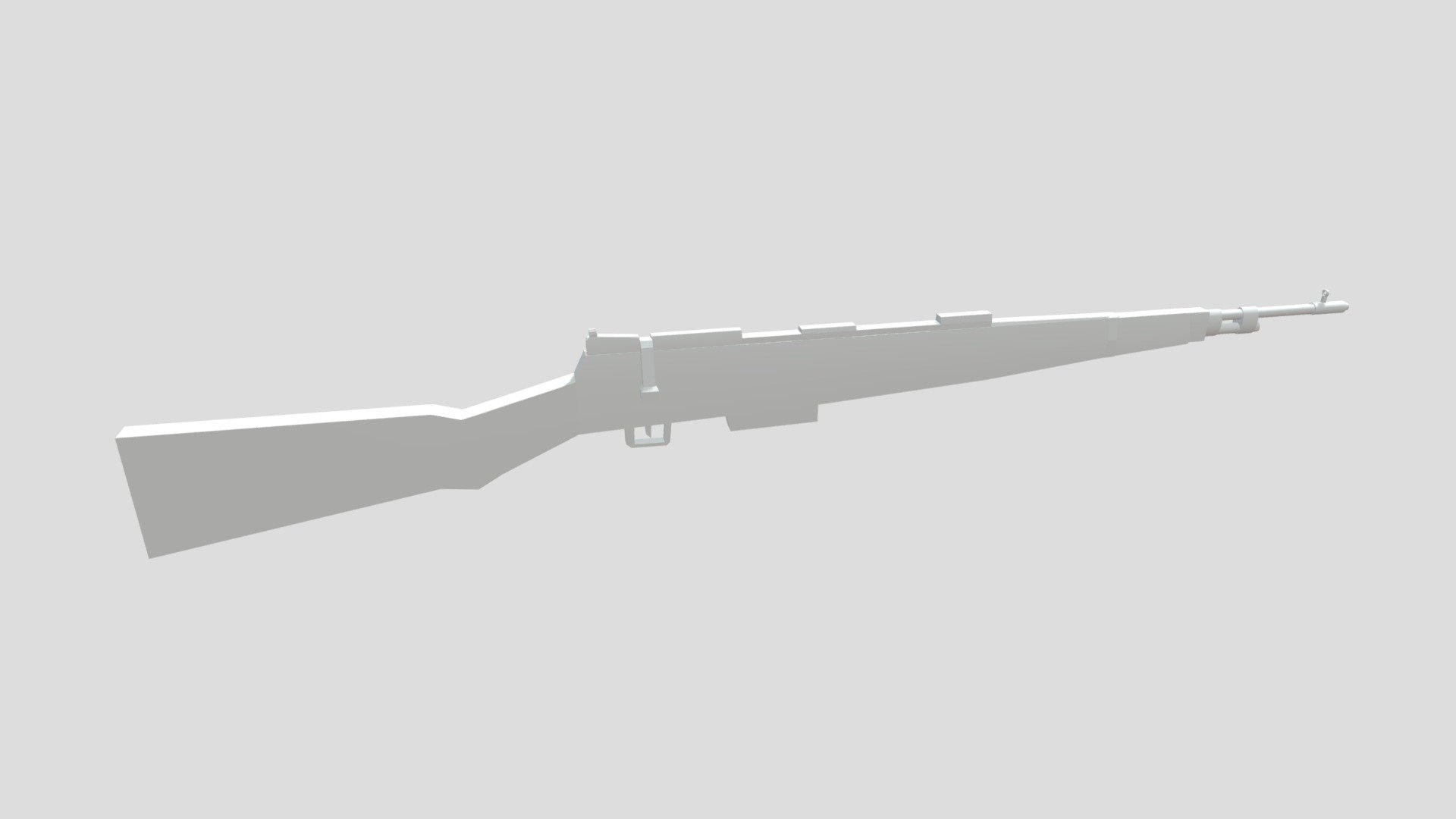 Low Poly Bolt-Action Rifle - Download Free 3D model by alarikn [a2f62e3 ...