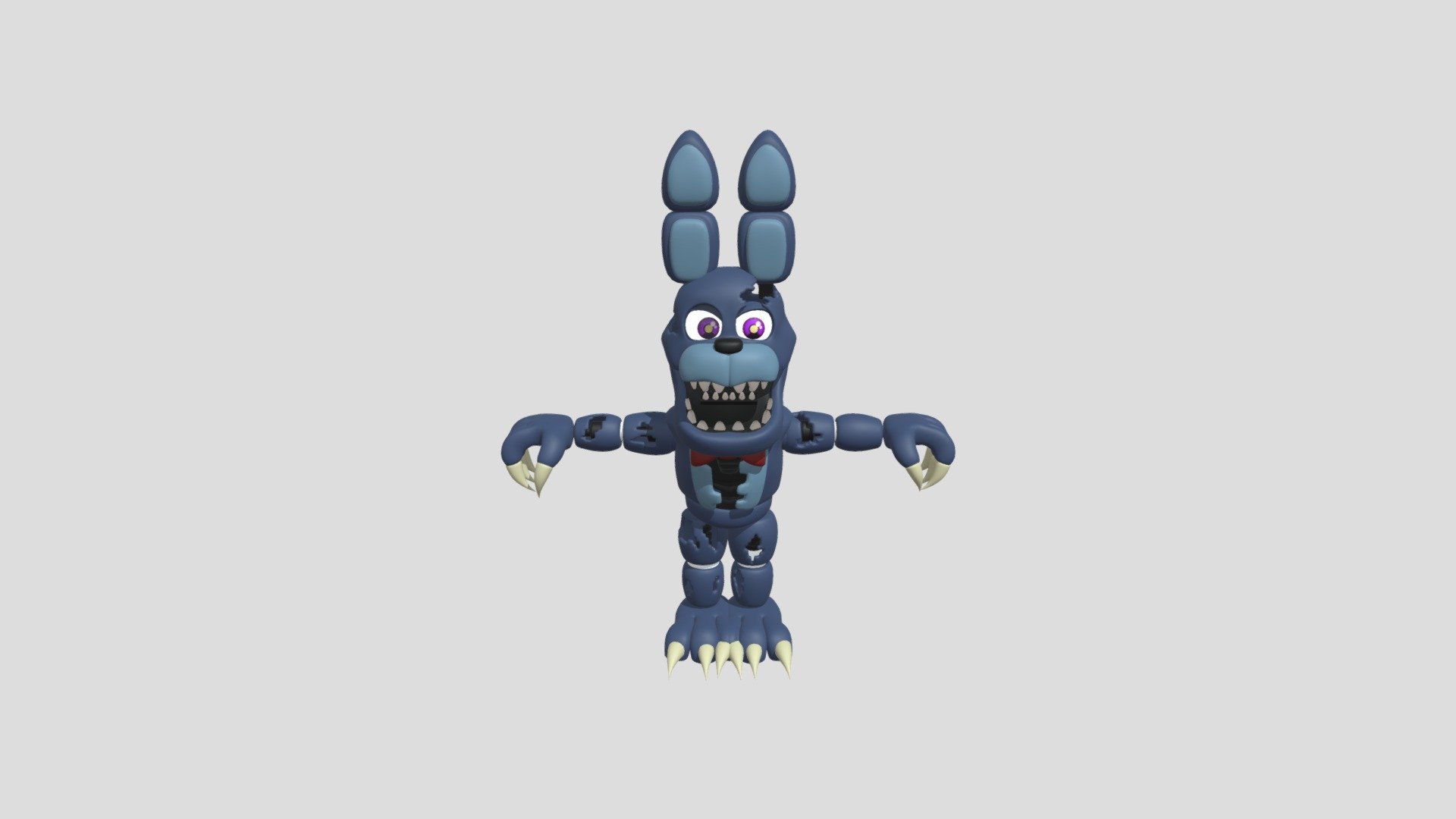 Adventure Nightmare Bonnie - Download Free 3D model by skylajade69 ...