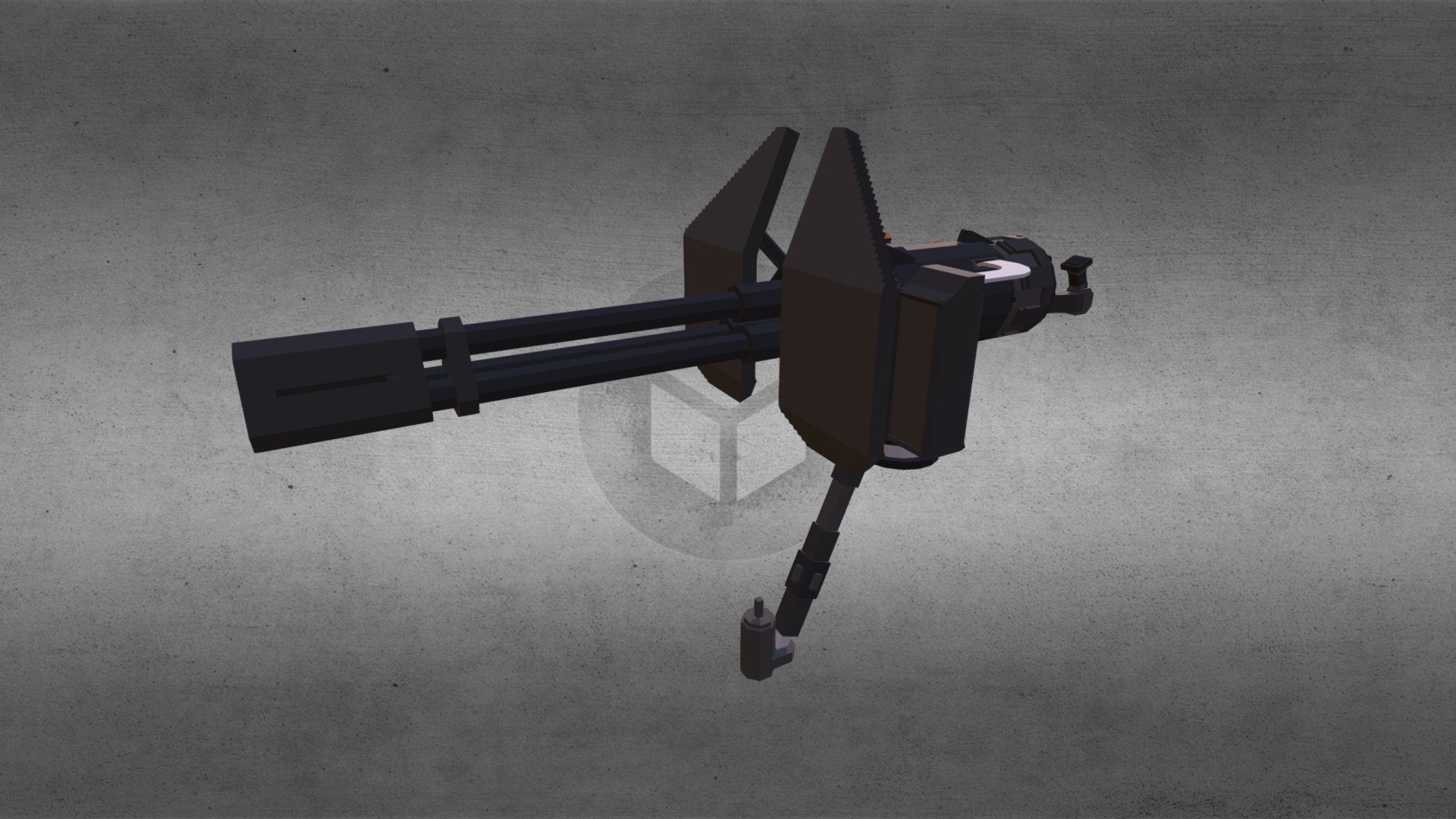 MC Halo - Chaingun - 3D model by Rizaan (@quinten790) [a2f81c5] - Sketchfab