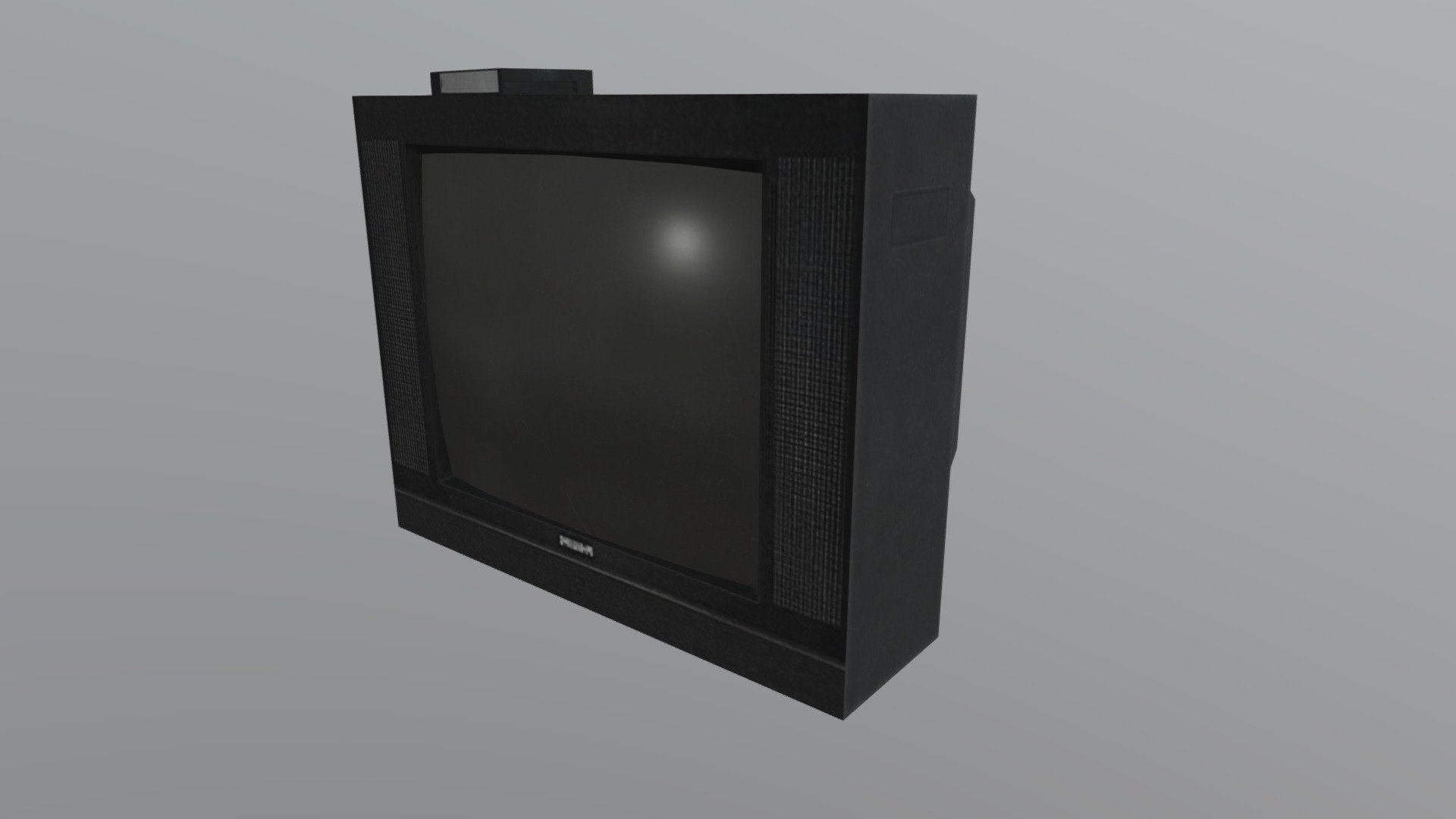 Low Poly TV - 3D model by mitchell_read [a2f937d] - Sketchfab