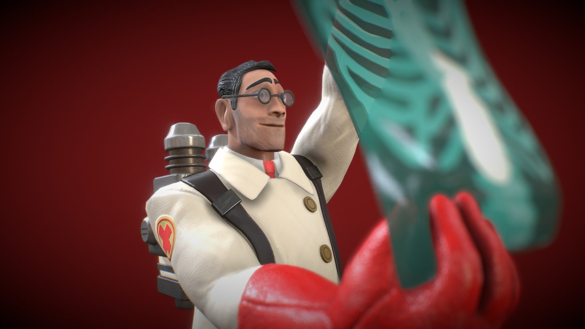 The Medic - 3D model by Pablo Nahuel Romero Murad (@PabloNahuel ...