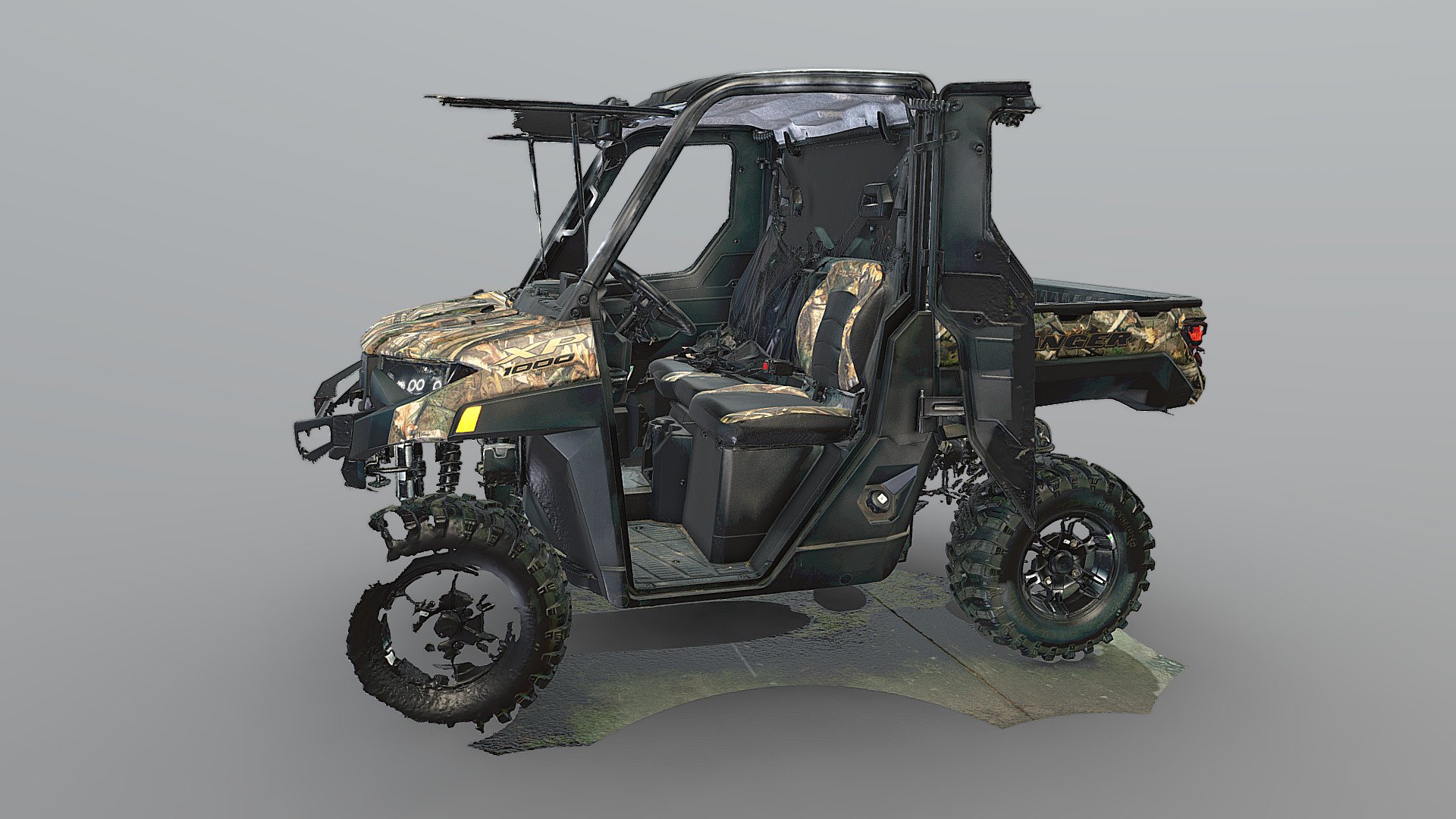 Polaris Ranger XP 1000 3D Scan - 3D model by Laser Design (@Laserdesign ...