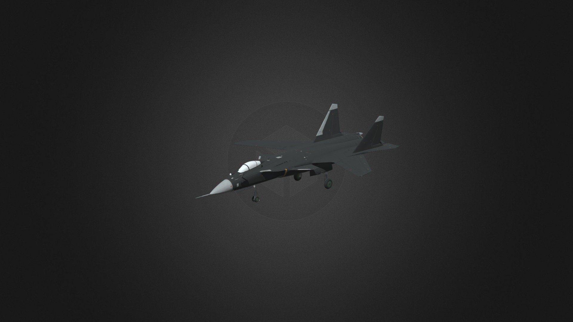 Sukhoi SU-47 - Download Free 3D model by Rhine_Lab_Muelsyse [a2fb10b ...