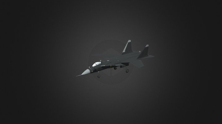 Su-47 3D models - Sketchfab