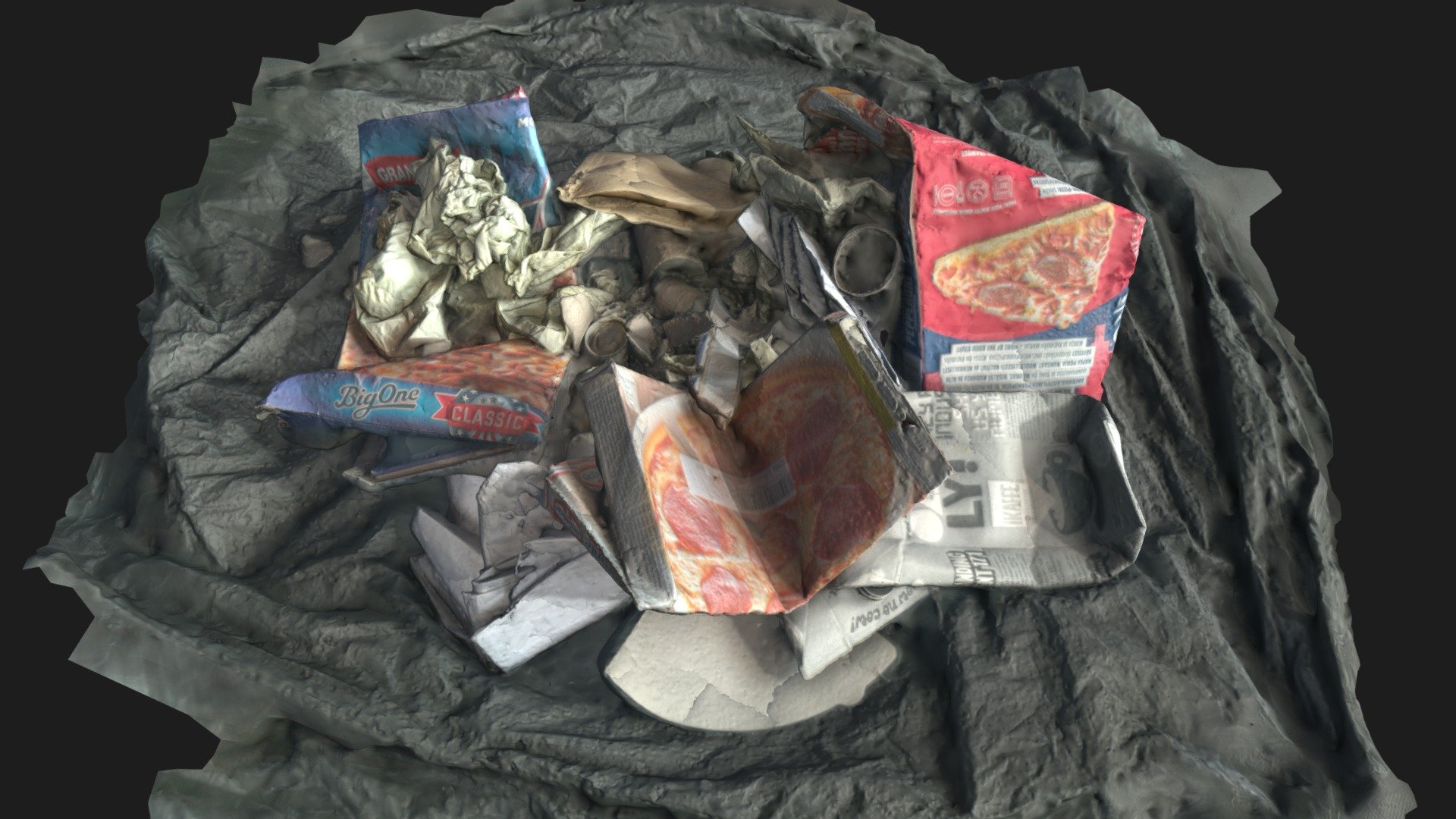 PBR Trash Pile 11 - 8K Textures - Buy Royalty Free 3D model by ...