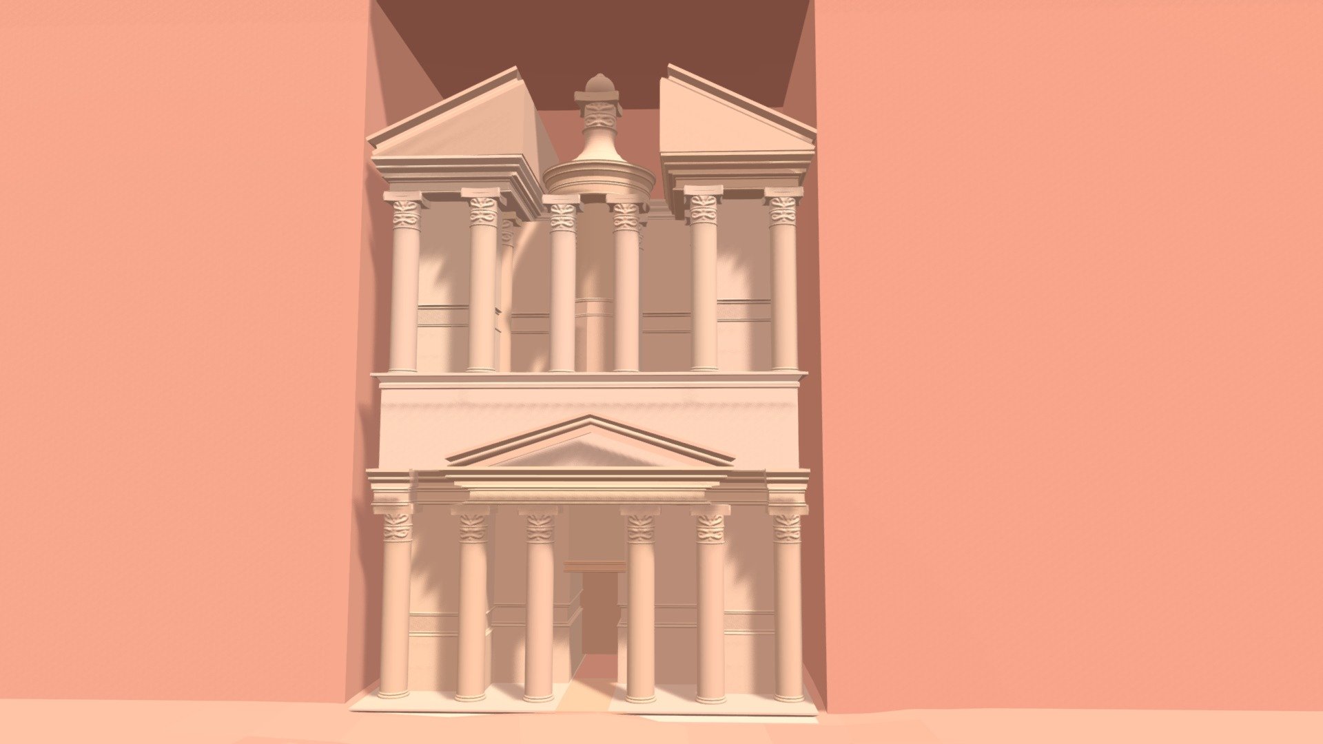 petra - 3D model by Sri Vignesh (@vikyvignesh098) [a2fc01a] - Sketchfab