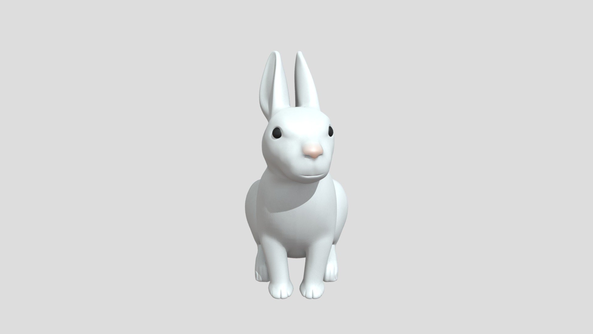 Rabbit Lamp White - Buy Royalty Free 3D model by 3DImaginationHub ...