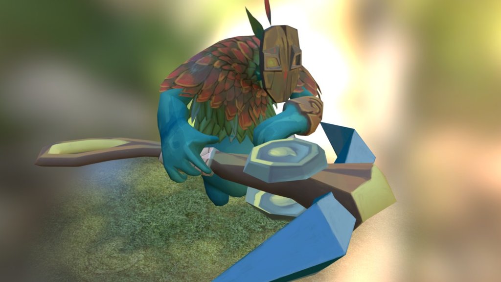 RoundHead Animation practice - 3D model by DonnieOnTheFloor [a2fca31 ...