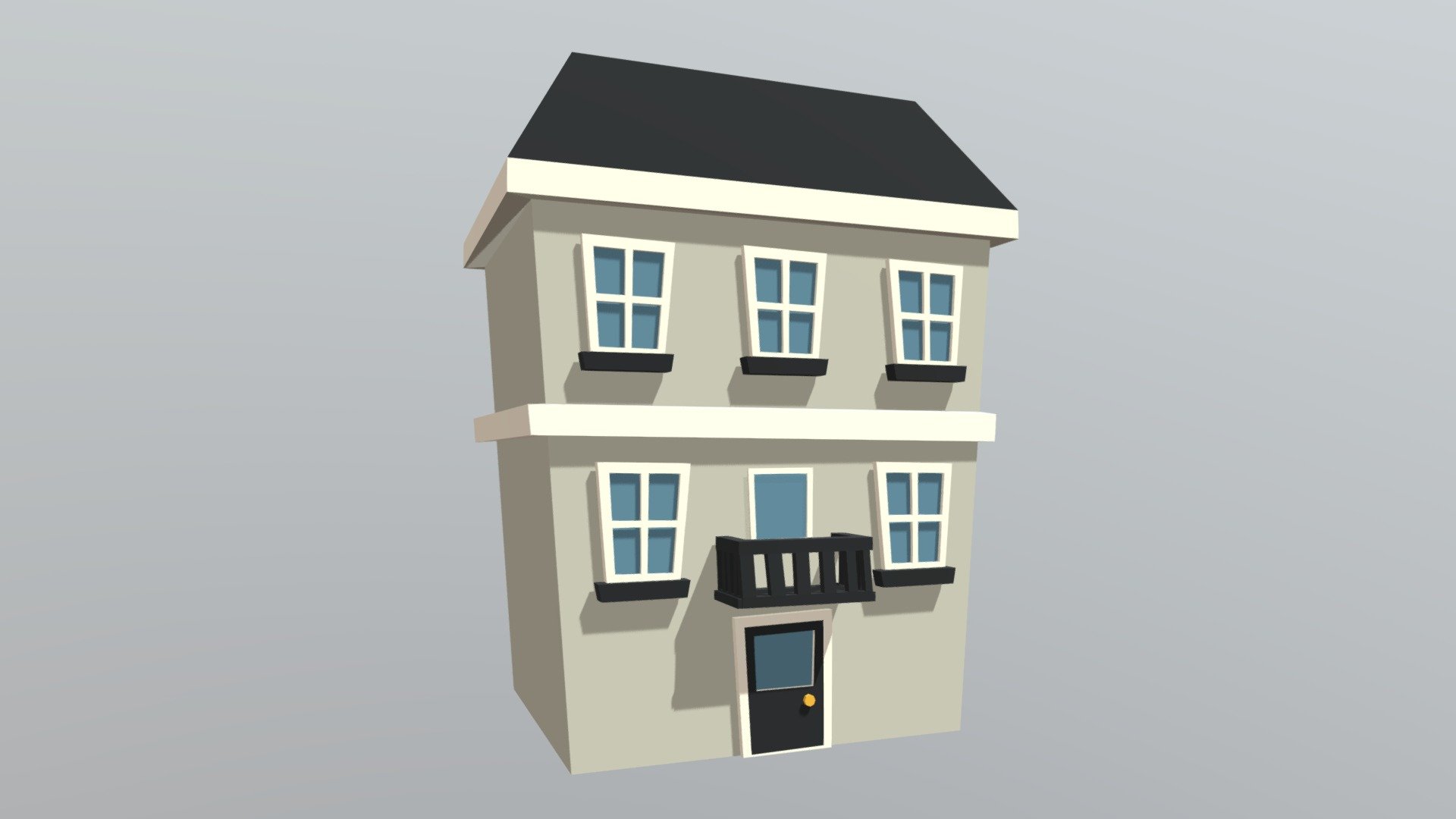 Low poly House_ 05_Game Asset - Download Free 3D model by parisazarei ...
