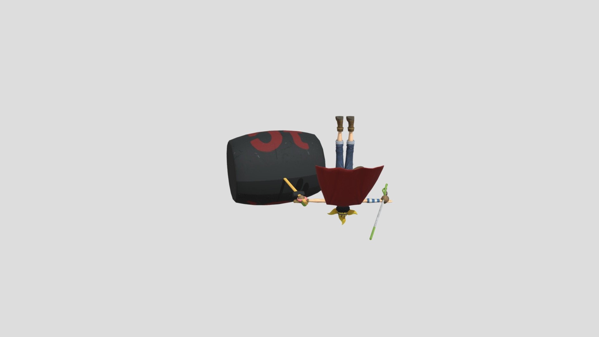 Usopp (Pre timeskip) - Download Free 3D model by Cyrone™ (@Cyrone ...