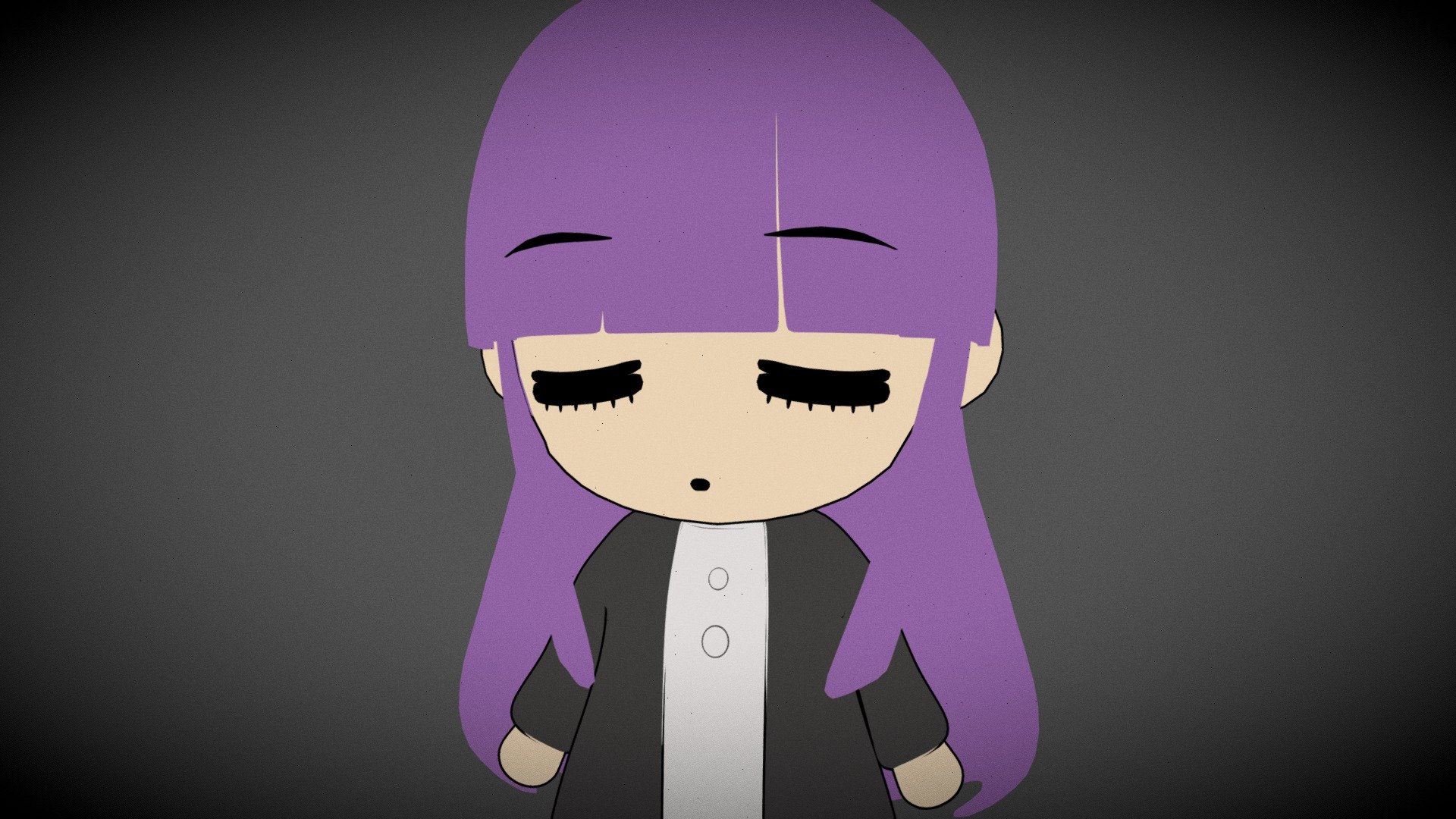 [Sousou no Frieren] Chibi Fern - 3D model by Diego (@LikeShady ...