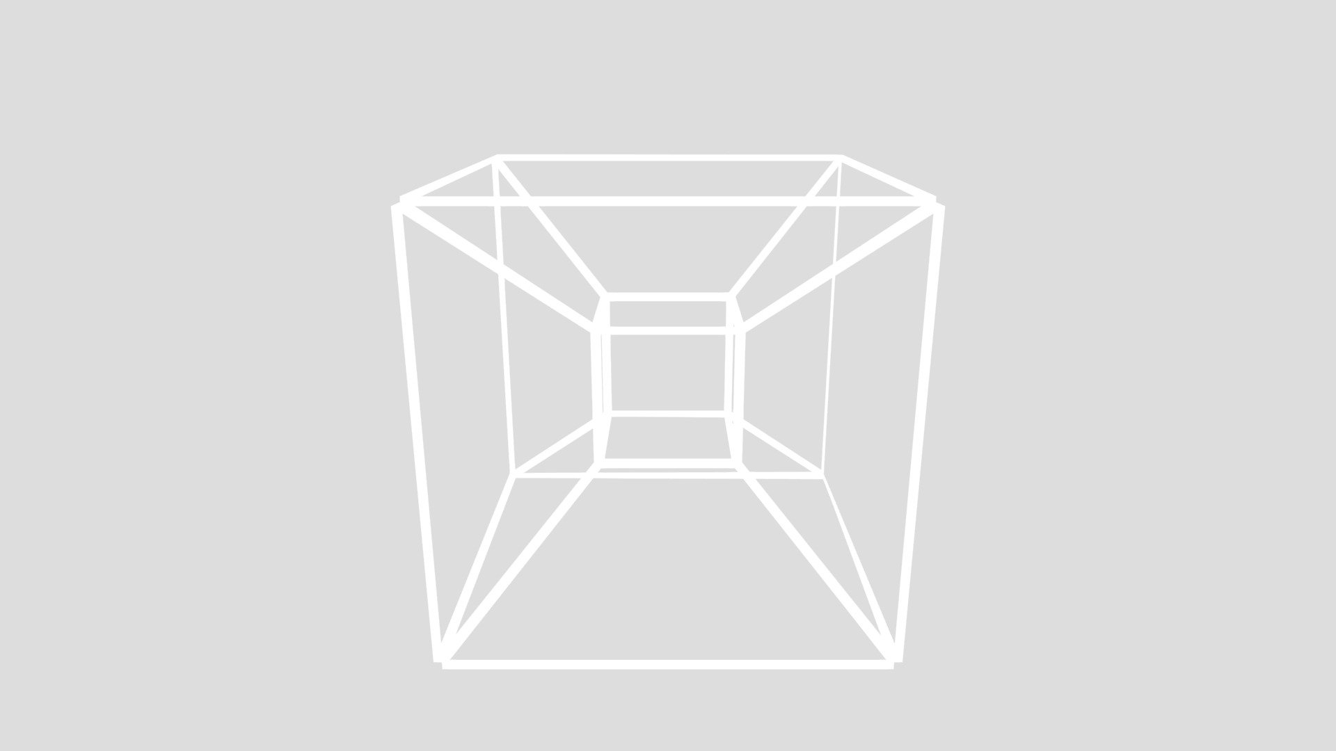 Hypercube - Download Free 3D model by FUDGEUXFERD [a301882] - Sketchfab
