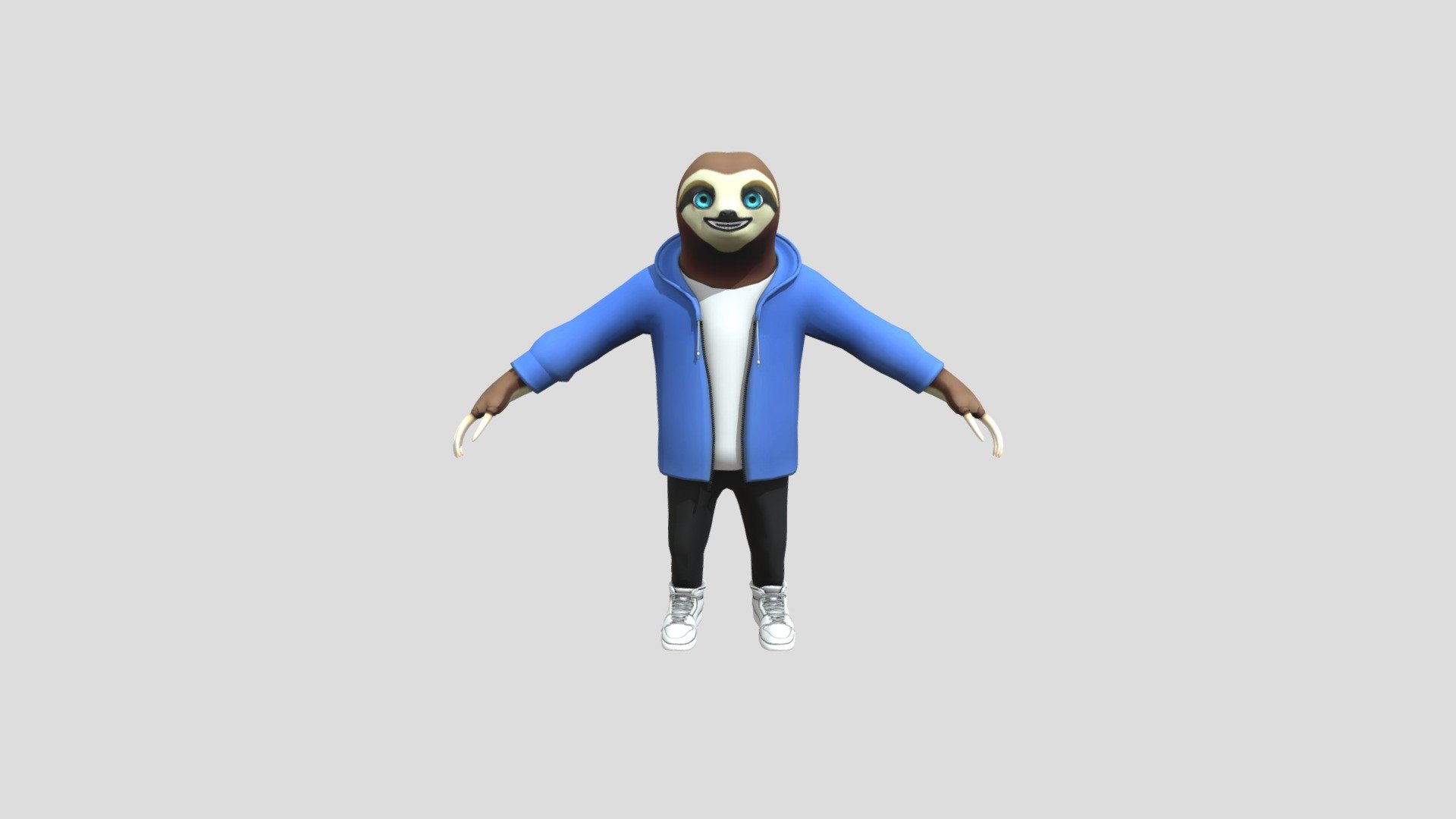 sloth_017_mesh reinitialized - Download Free 3D model by studioeffe3d ...