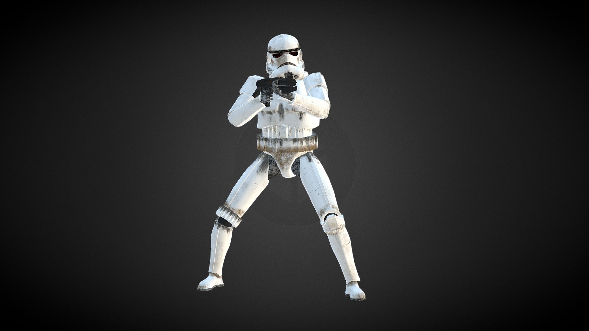 Dirty Stormtrooper - 3D model by Alex Zacarés (@alexzacares) [a301e35 ...