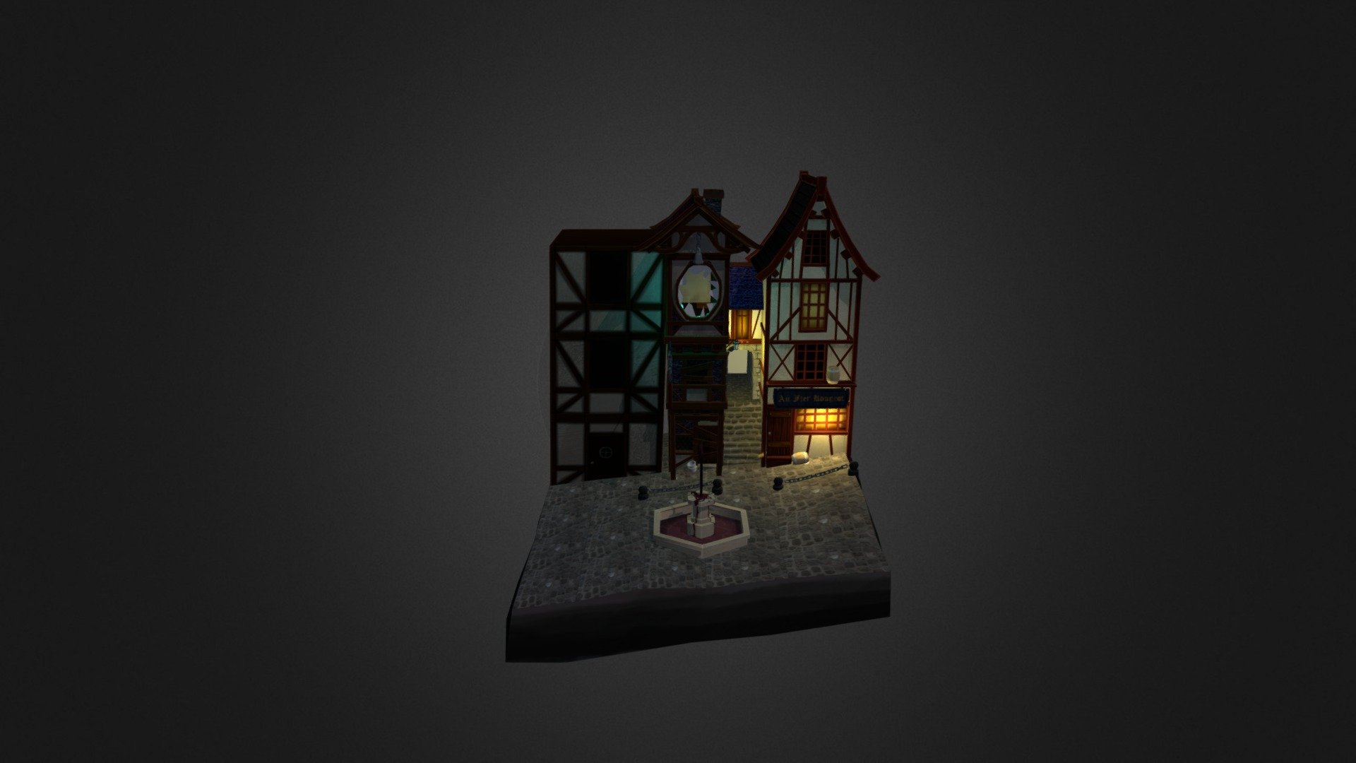 GA3A SEBALJ Alvyne Urban Street - 3D model by Alvyne.Sebalj [a302b78 ...