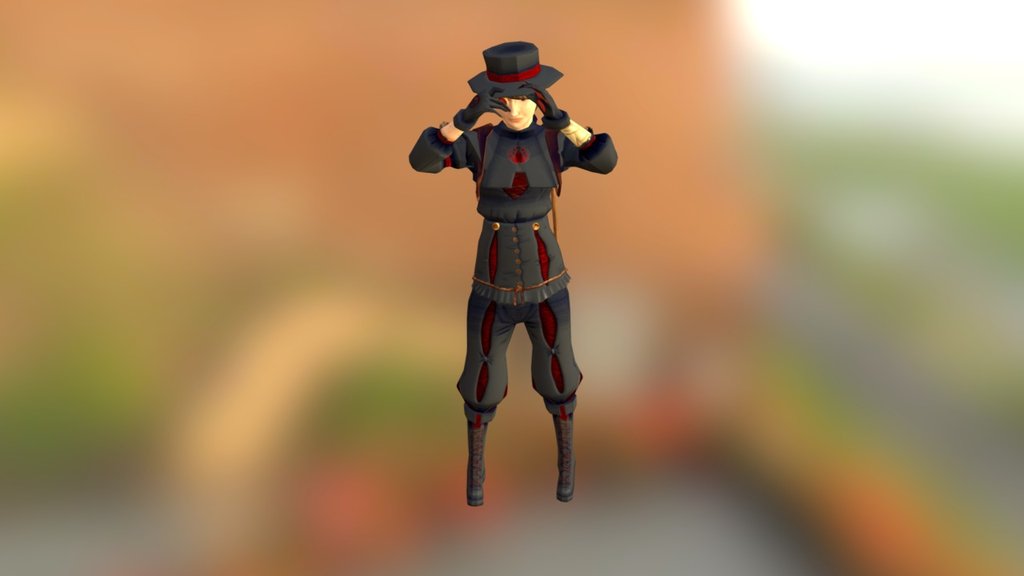 Character Final - 3D model by kerryharnett [a304951] - Sketchfab