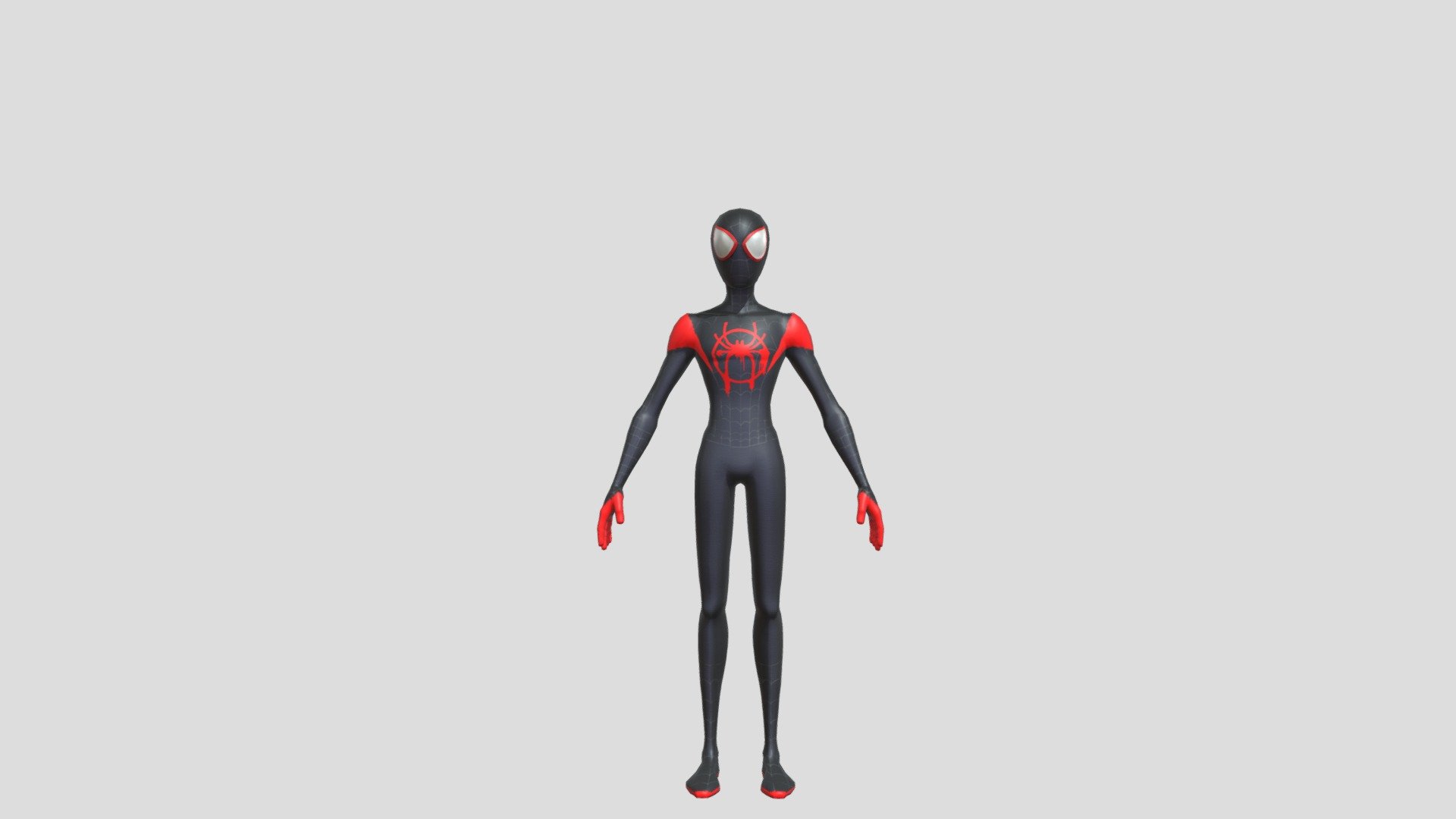 X Pea_ Miles_ Morales_ Rig_V4 - Download Free 3D model by ...