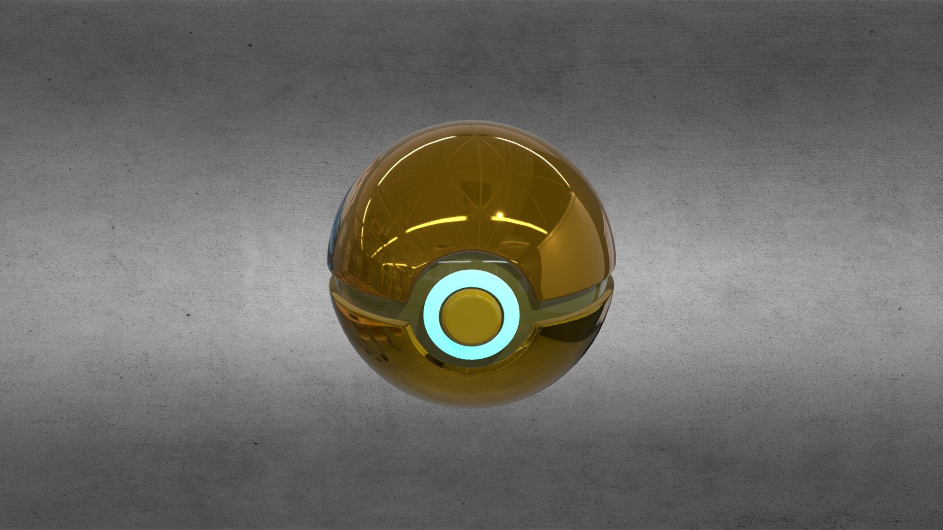 Golden Pokeball - 3D model by Some Random Guy From Internet (@165738 ...