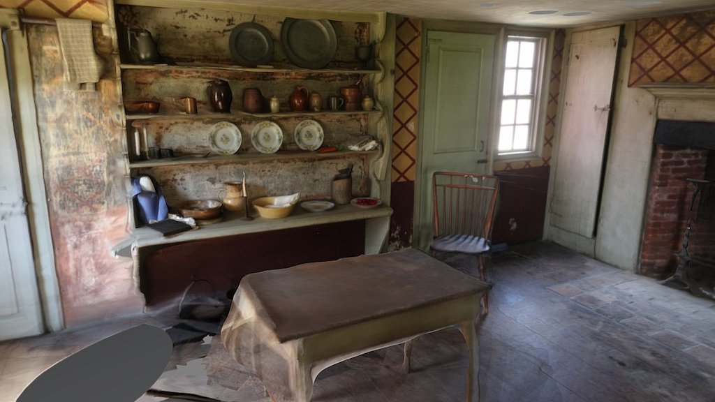 18th Century Kitchen - 3D model by BrownVR [a30622a] - Sketchfab