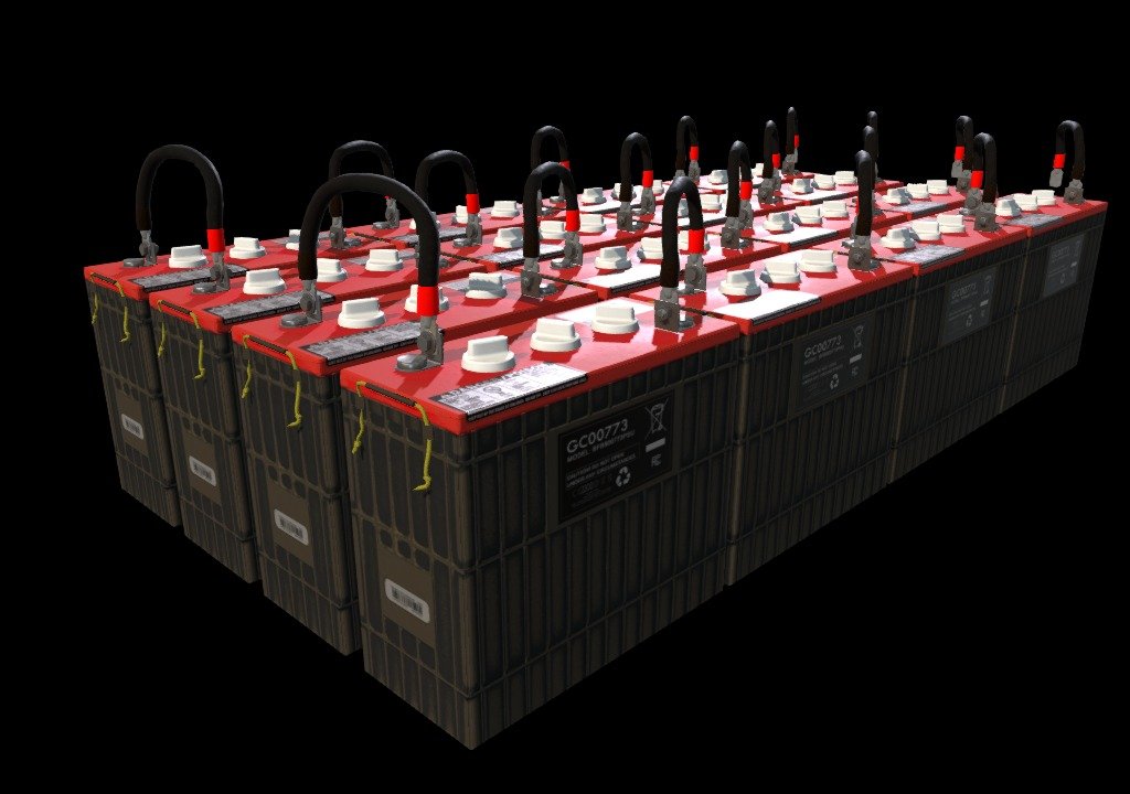 Battery Bank - 3D model by Philip McCloskey (@philip_3d) [a307389 ...